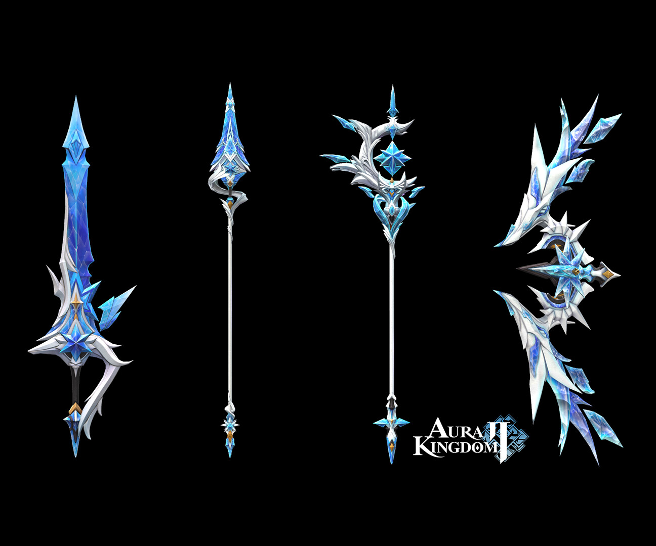 ArtStation - Winter Ice Weapon Series