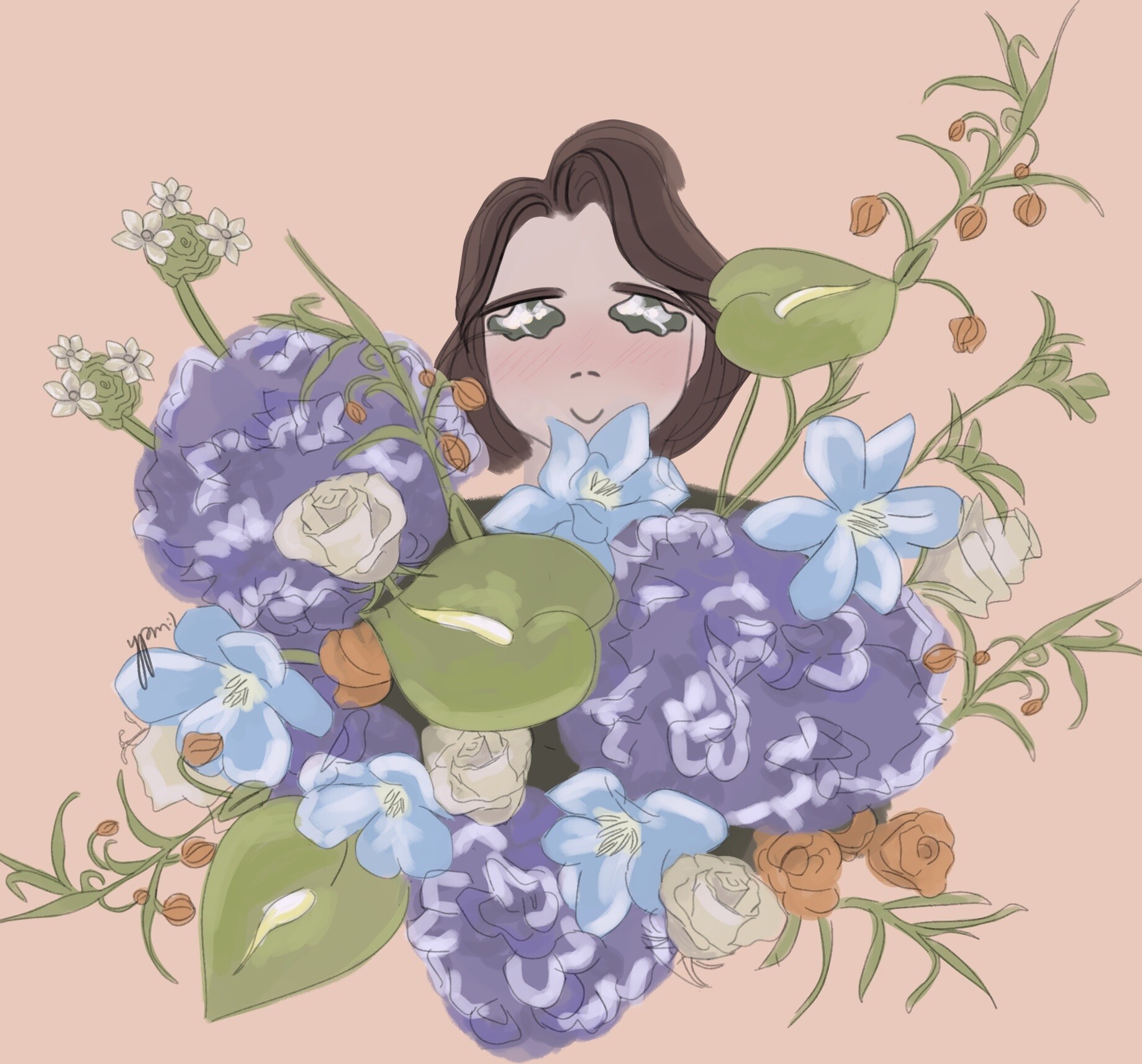 ArtStation - Jule postcard