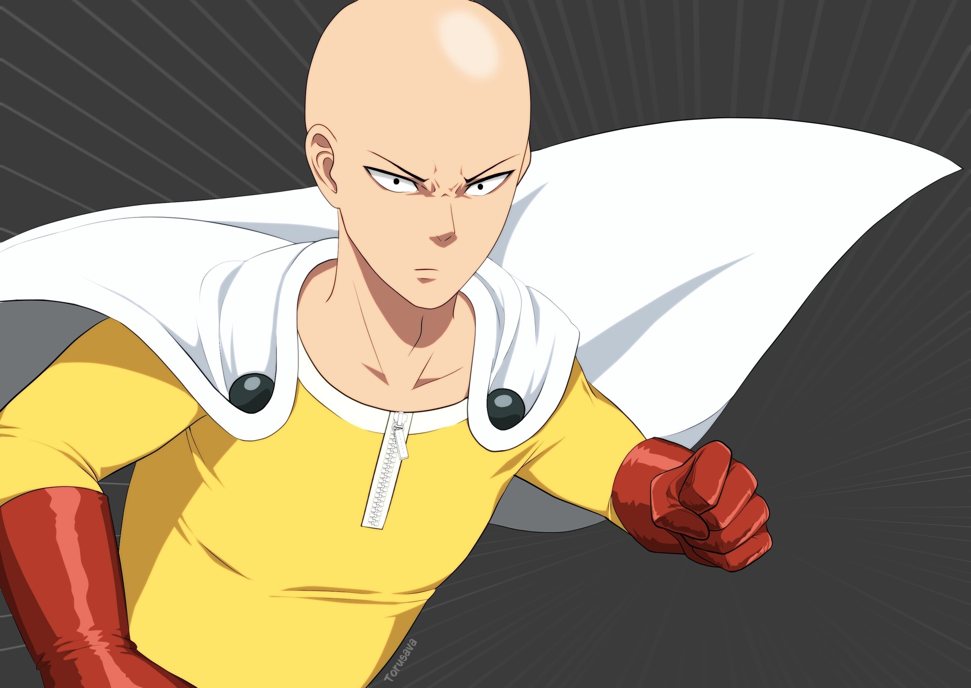 ArtStation - Saitama (One Punch Men)