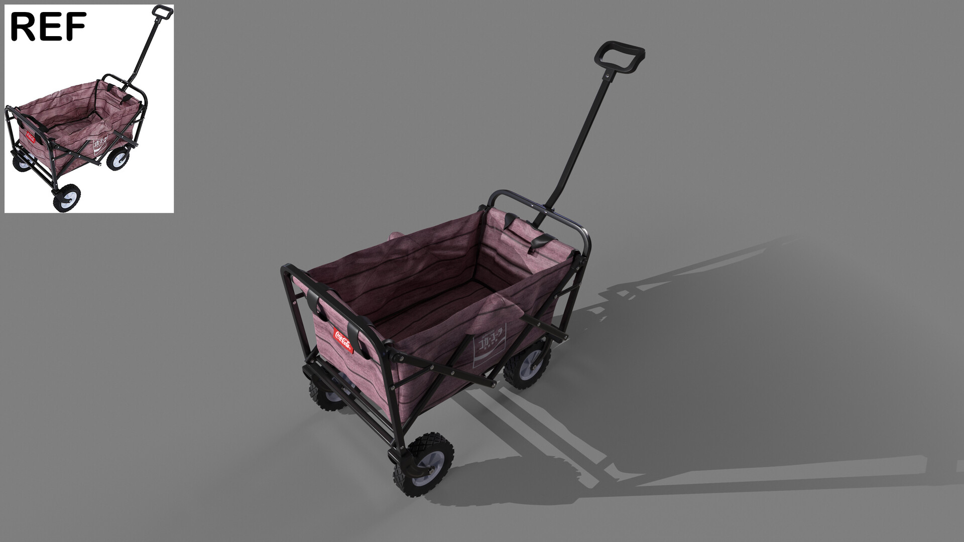 ArtStation - Asset prop wagon mini