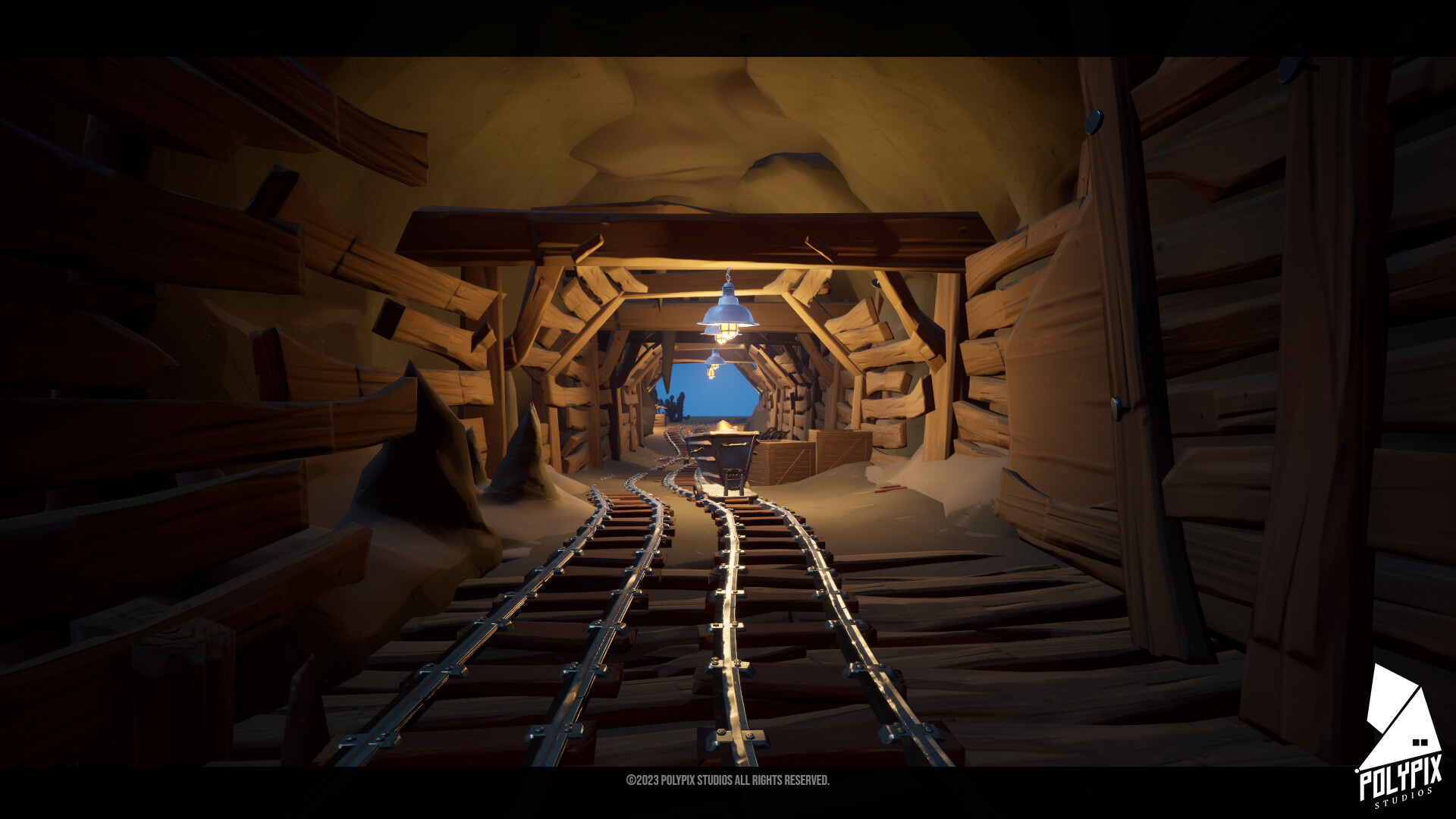 POLYPIX STUDIOS - Polypix Studios - Stylized Mine Shaft