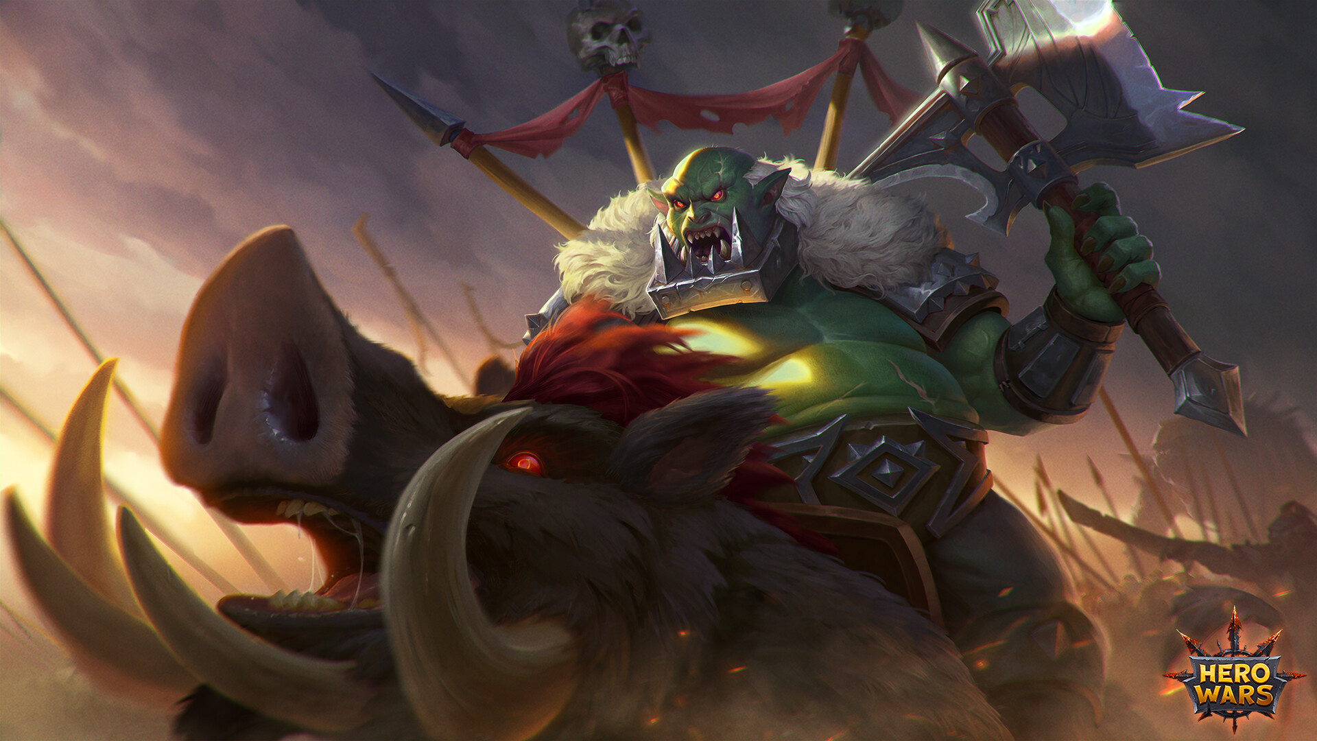 ArtStation - Orc Boss (Hero Wars)