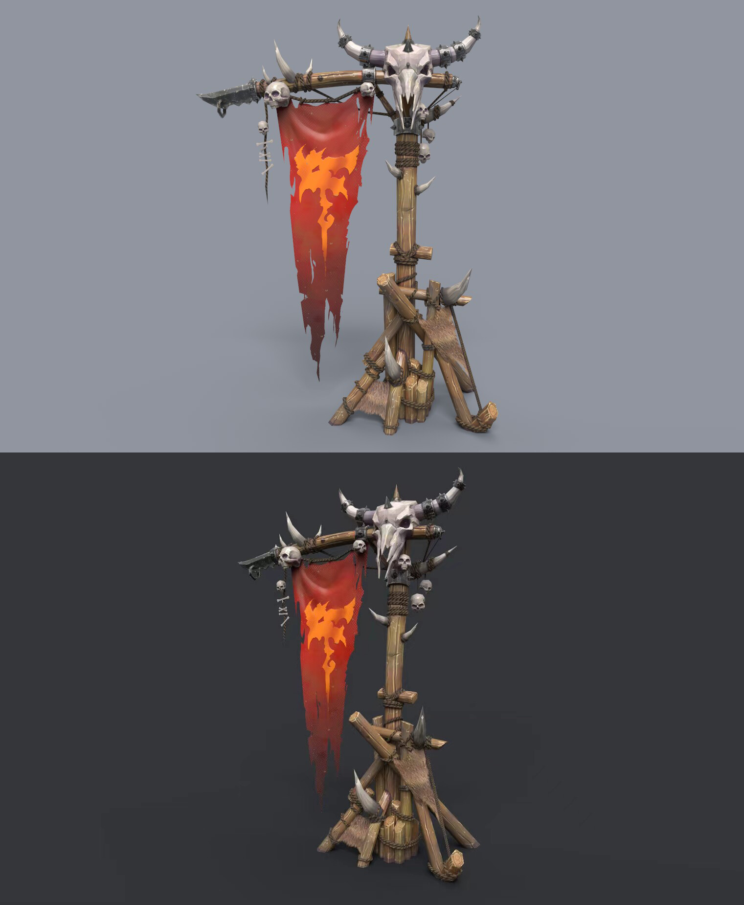 ArtStation - battle flag