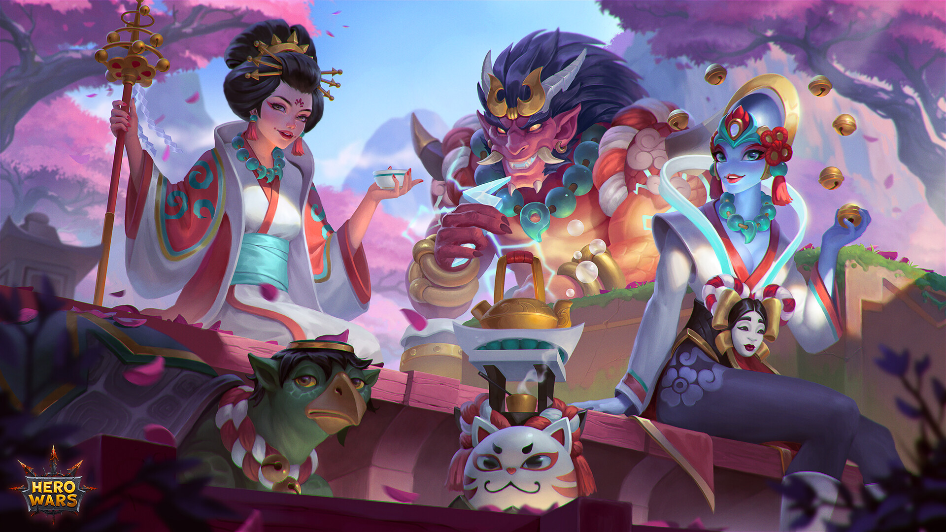 ArtStation - Japanese skins-Hero Wars