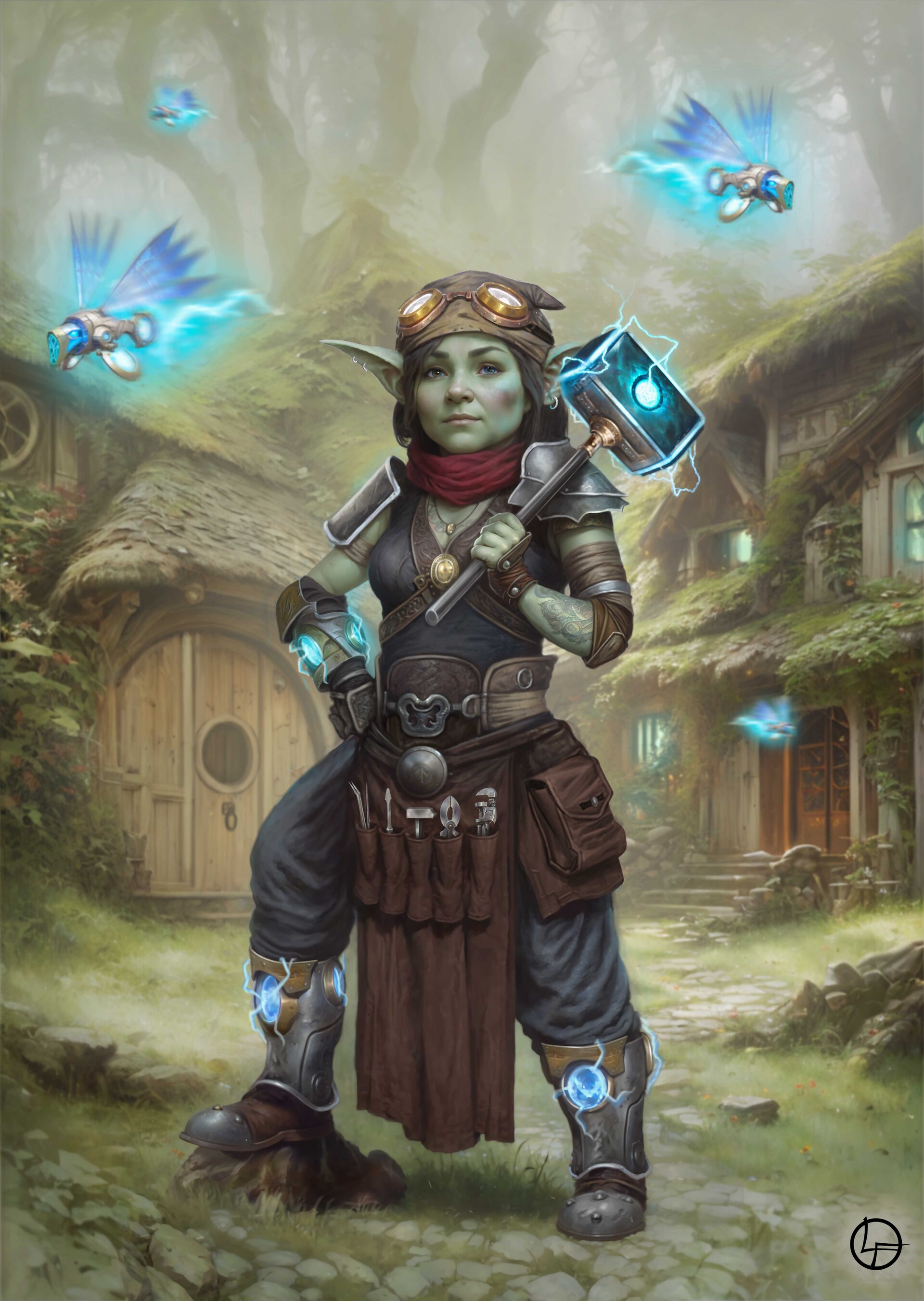 ArtStation - Alhin, gnome inventor