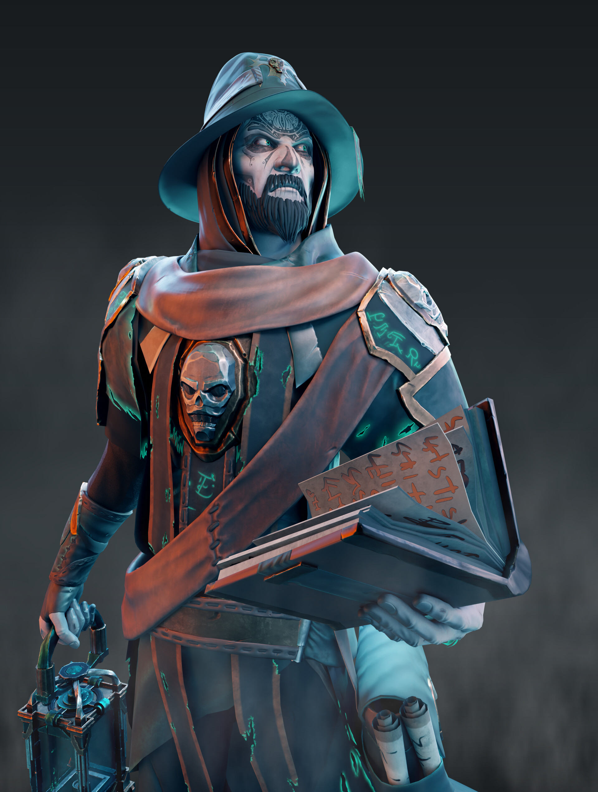 ArtStation - Librarian of the Scourge