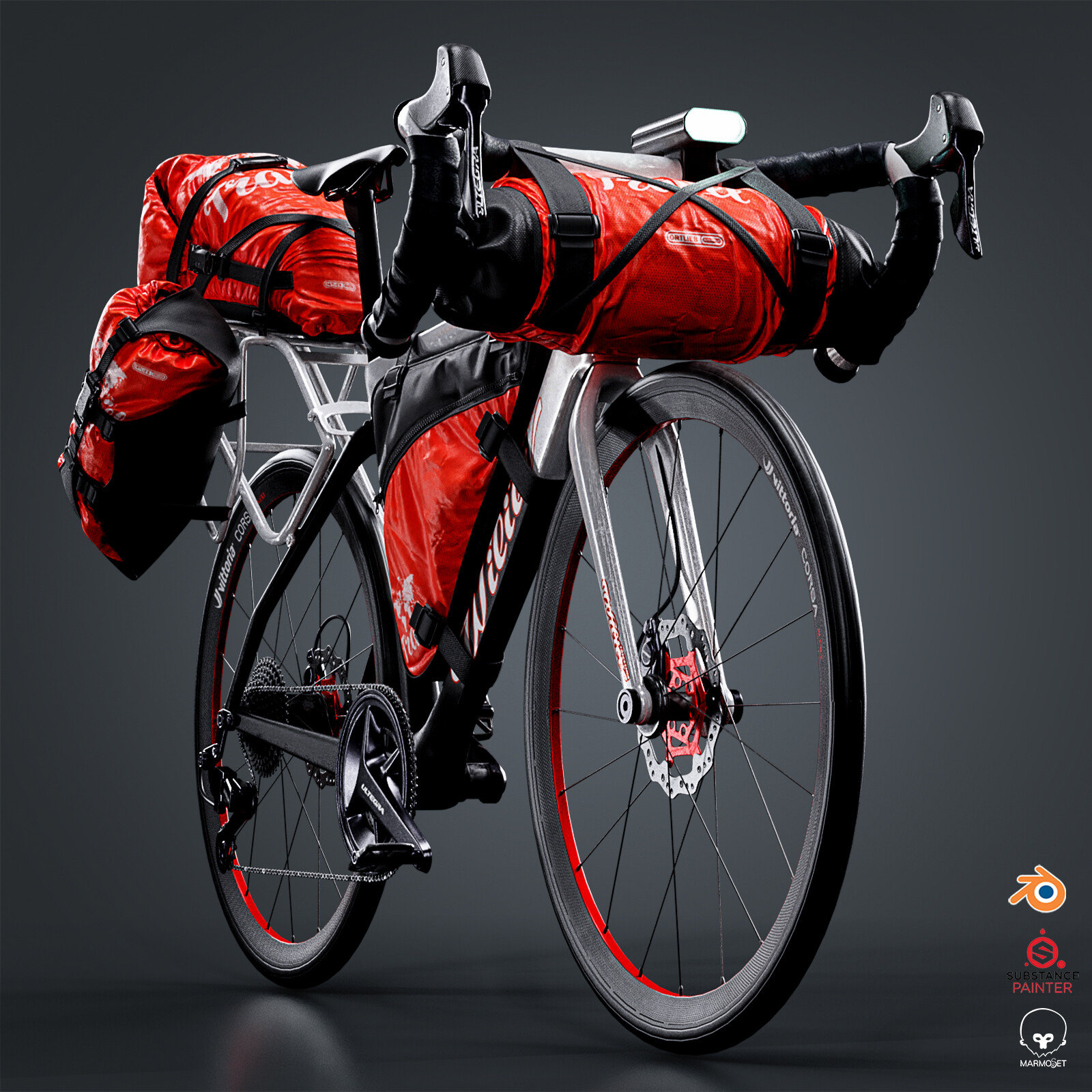 ArtStation - Touring Bike