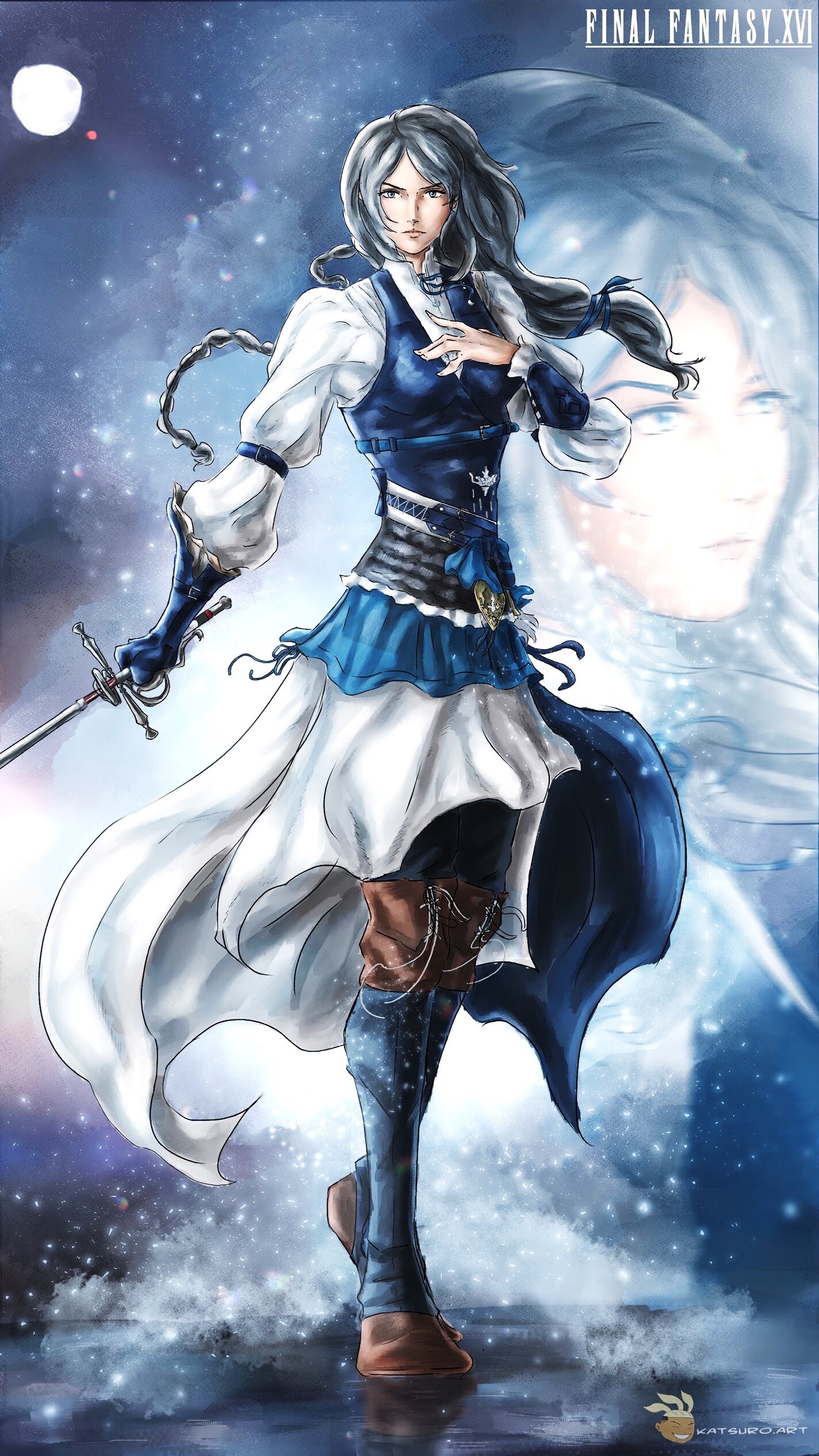 ArtStation - DOMINANT OF SHIVA- JILL WARRICK (FFXVI)