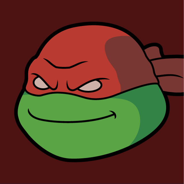 Ninja Turtles Angry Face