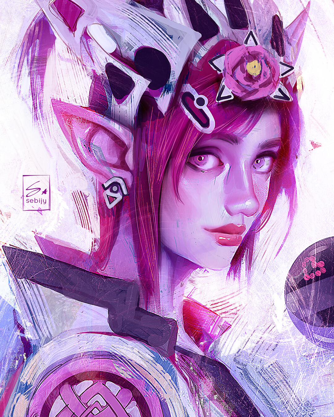 ArtStation - Cyber fantasy