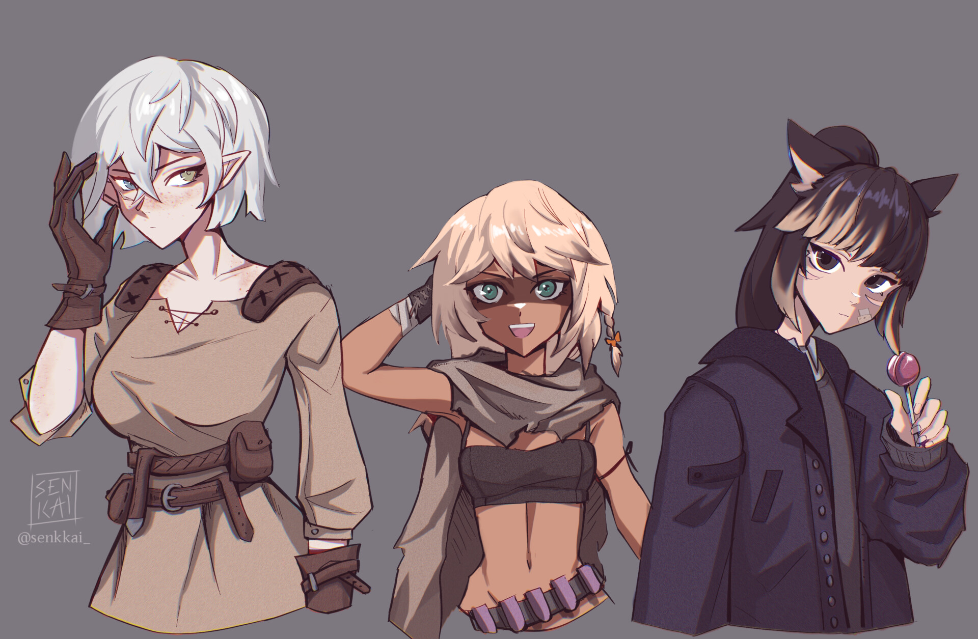 ArtStation - Noel, Stray & Mihko