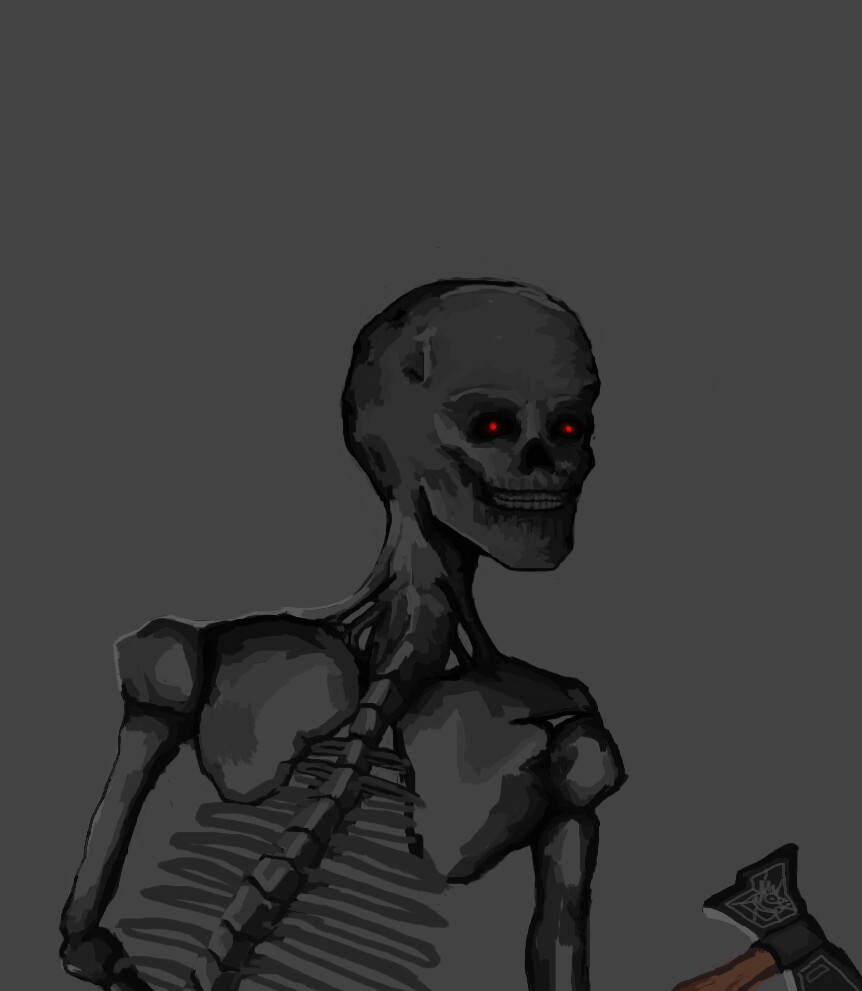 ArtStation - Skeleton OC