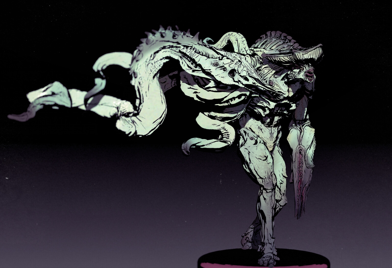 Xiaosong Wang - 怪物草图