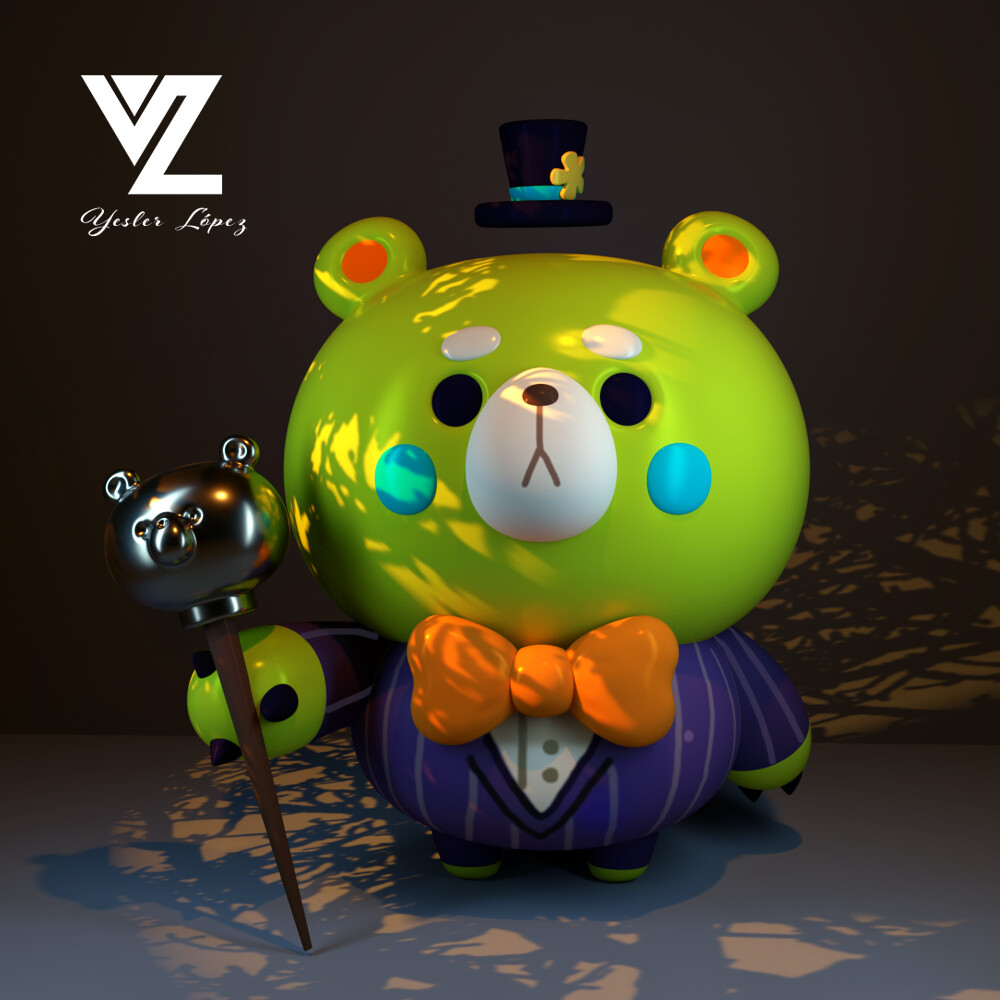 ArtStation - Oso Elegante