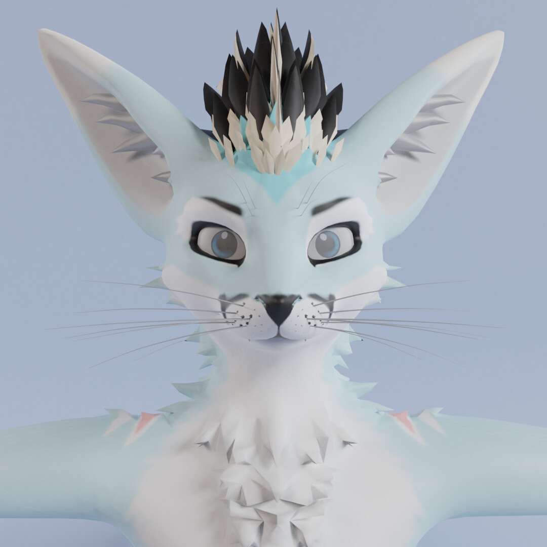 ArtStation - Faded Vtuber Character