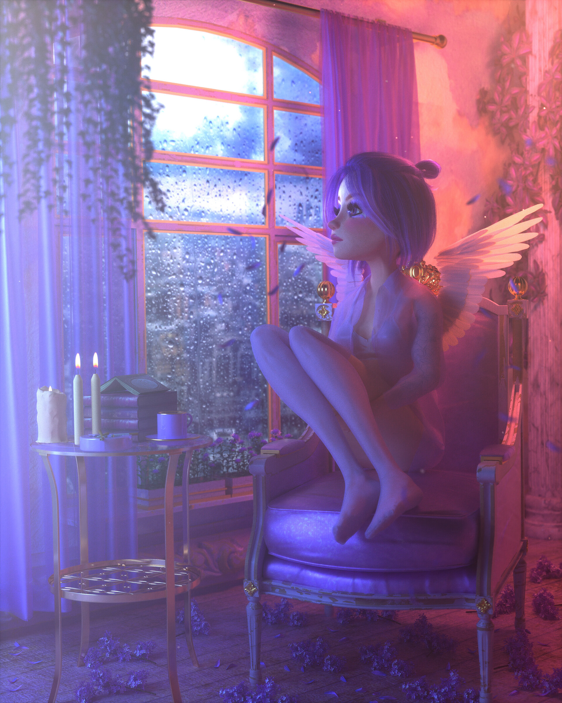 ArtStation - Rainy Day