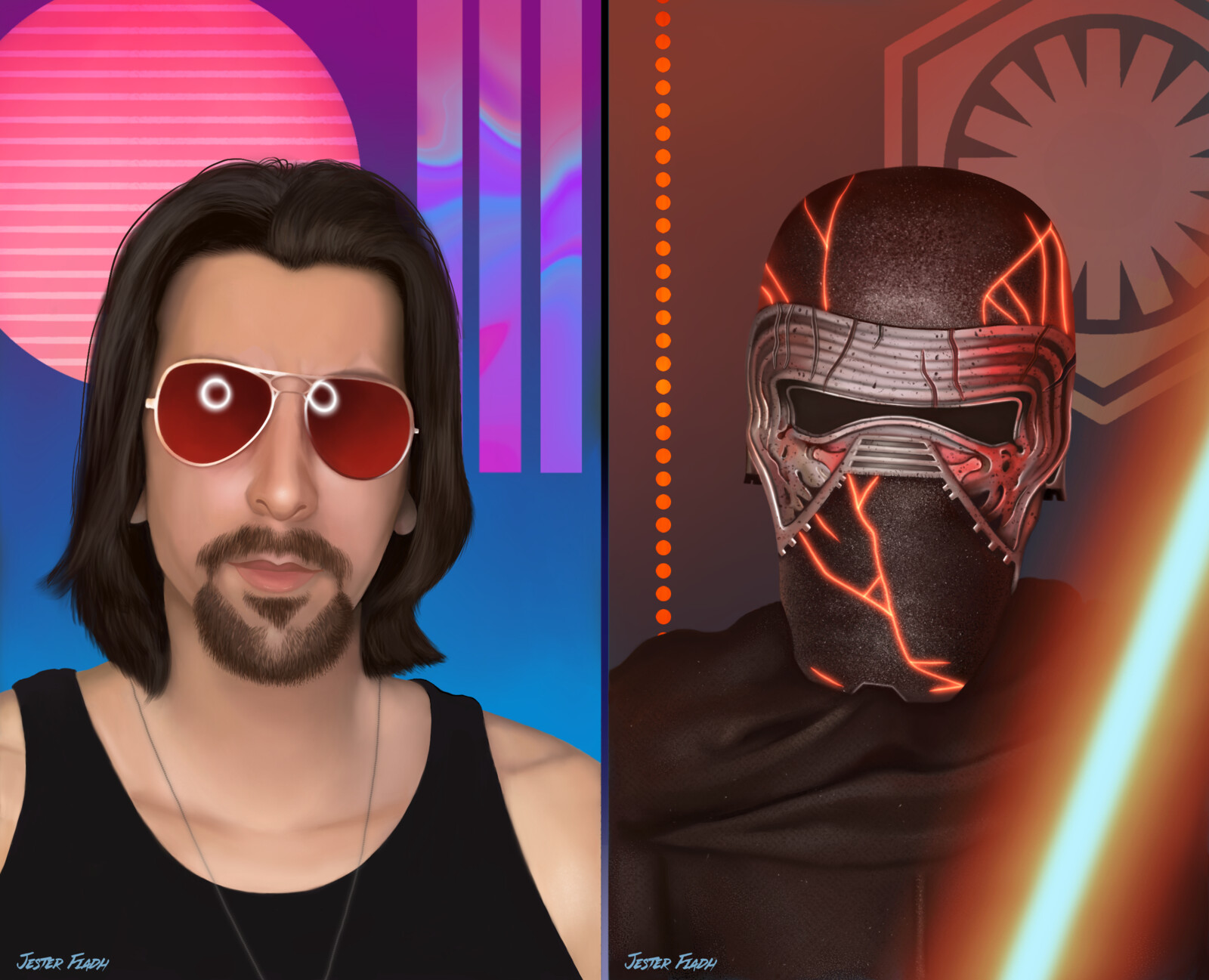 Jester Fiadh - Dark Side Samurai