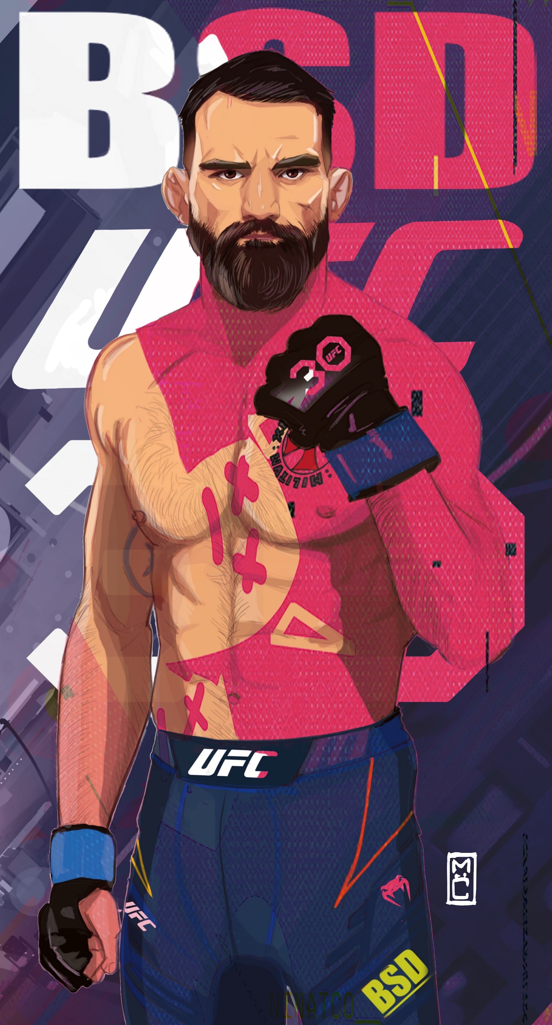 ArtStation - portrait of UFC