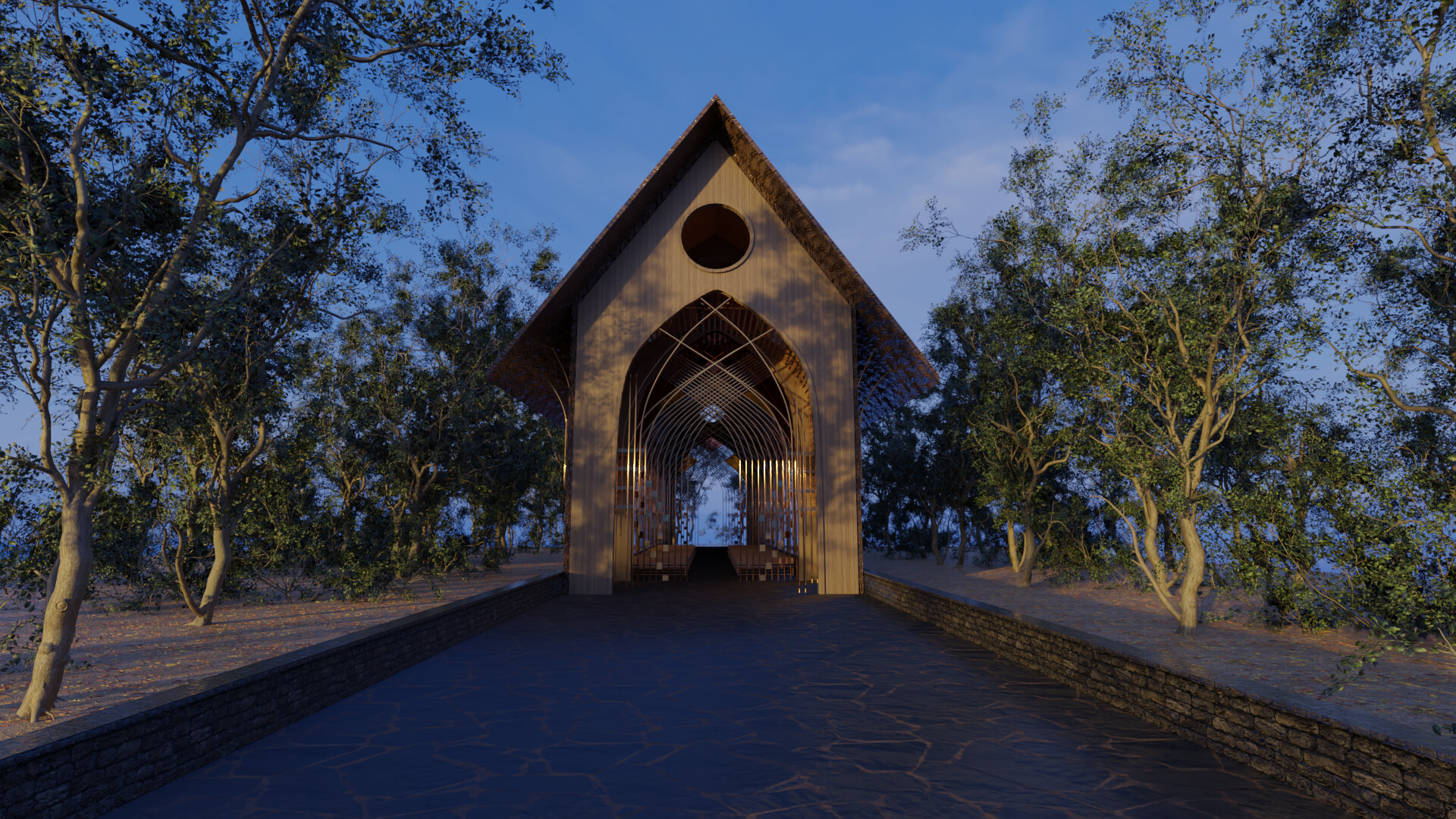 ArtStation - A Memorial Chapel