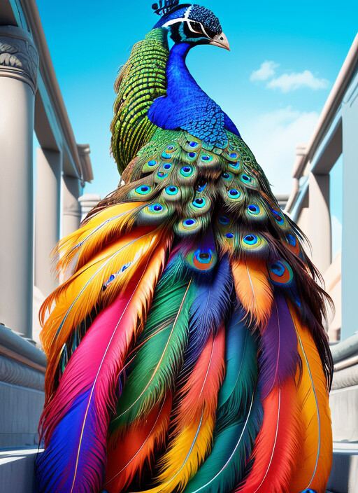 ArtStation - peacock #2