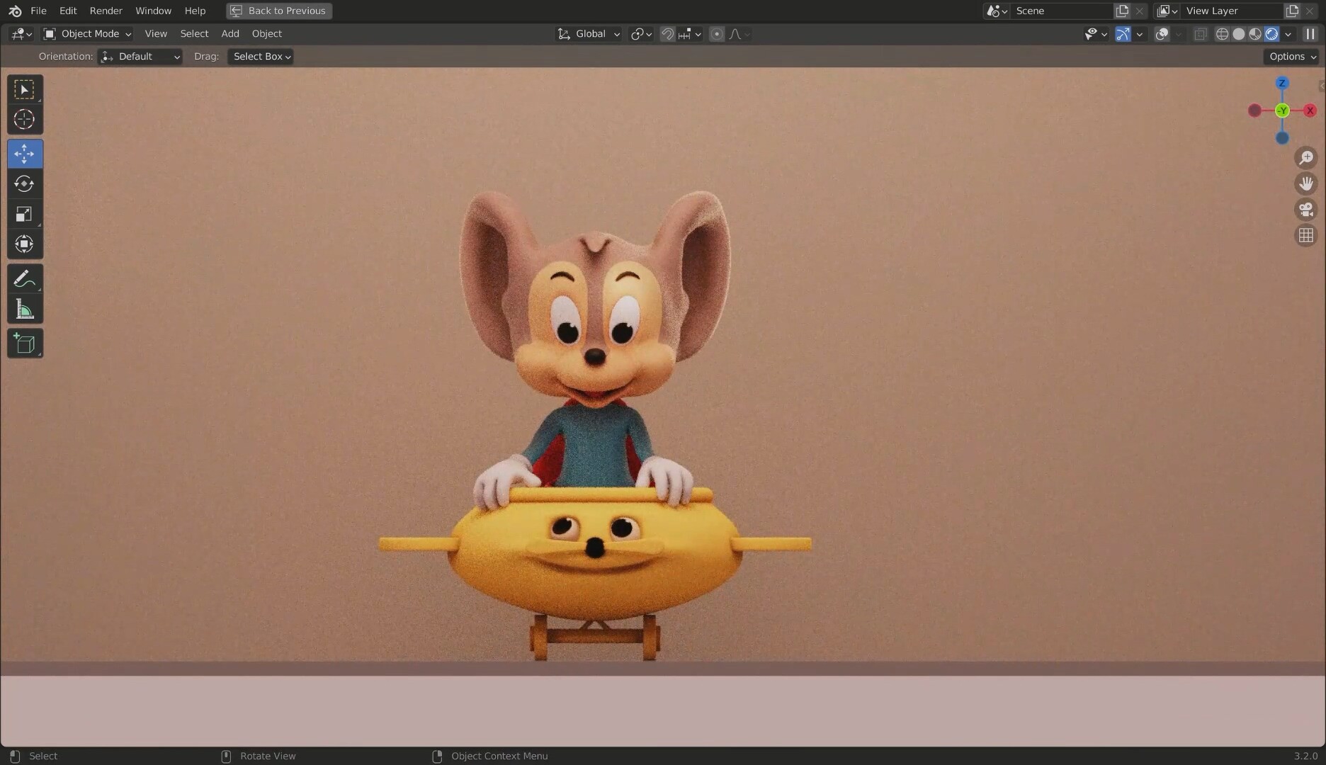 ArtStation - 3D Model of Comic Books: Milt Stein's Super Mouse