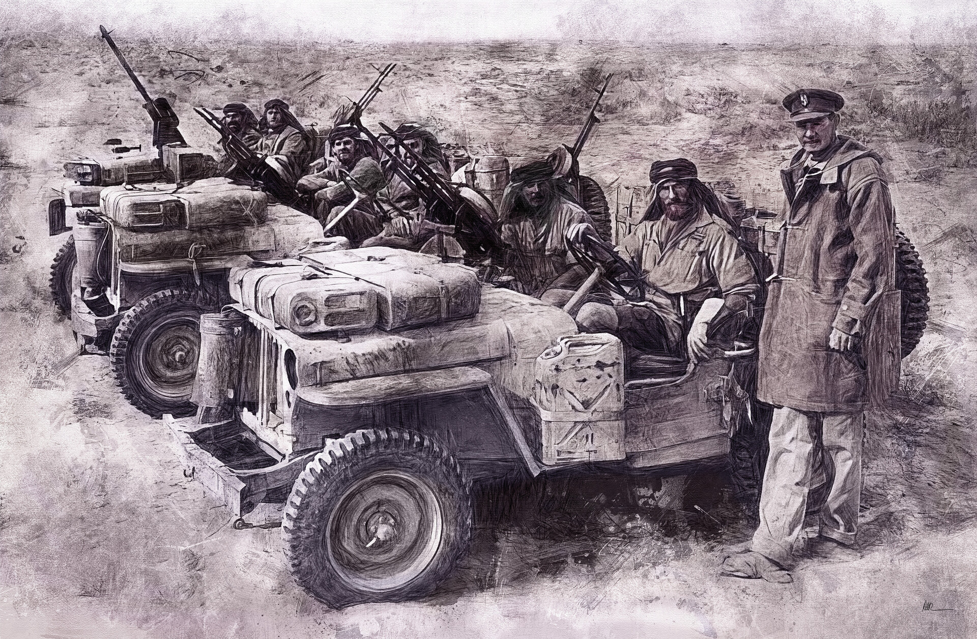 ArtStation - David Sterling - The Phantom Major