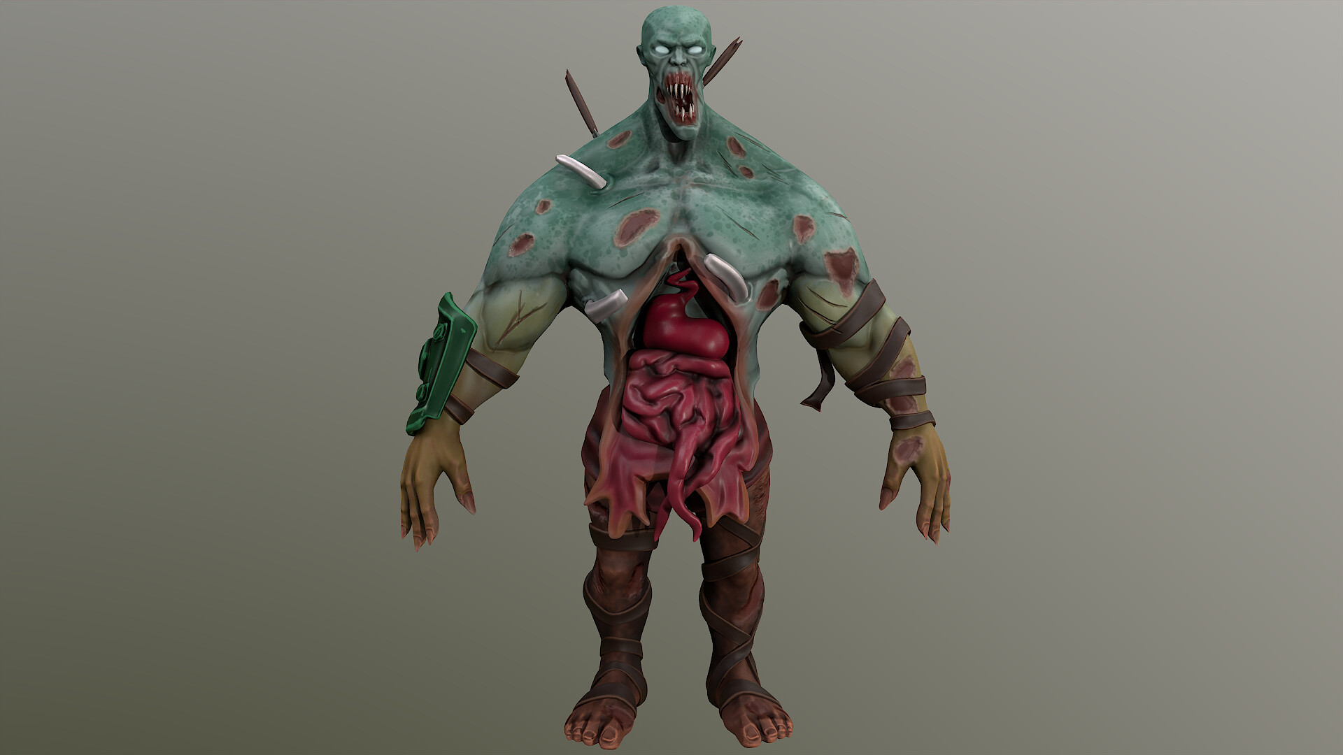 ArtStation - Stylized_Zombie