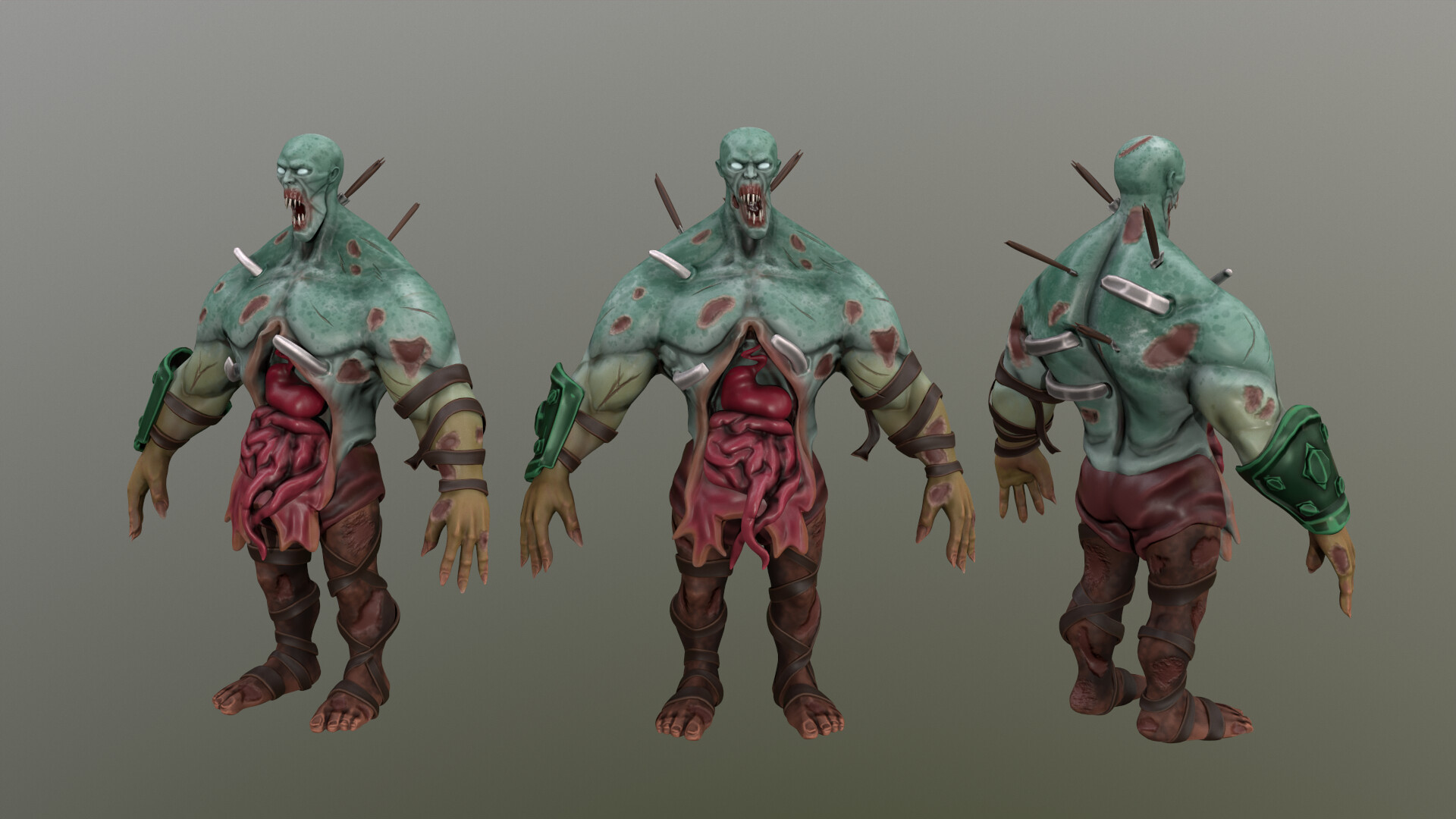 Dmitry Razumov - Stylized_Zombie