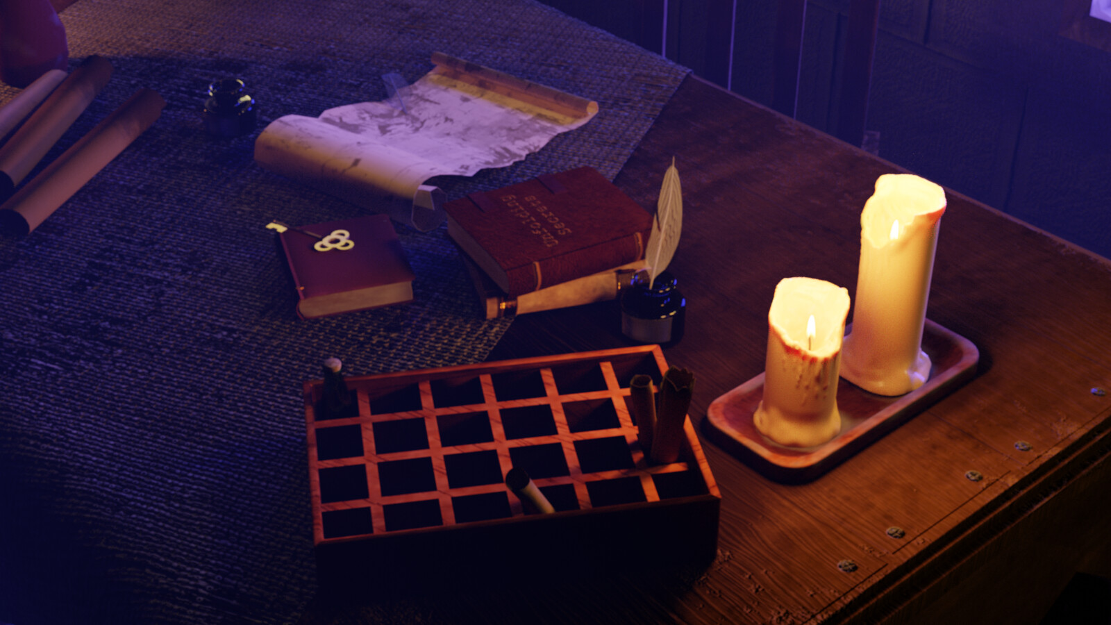 Tugce Sozen - Medieval Study Room