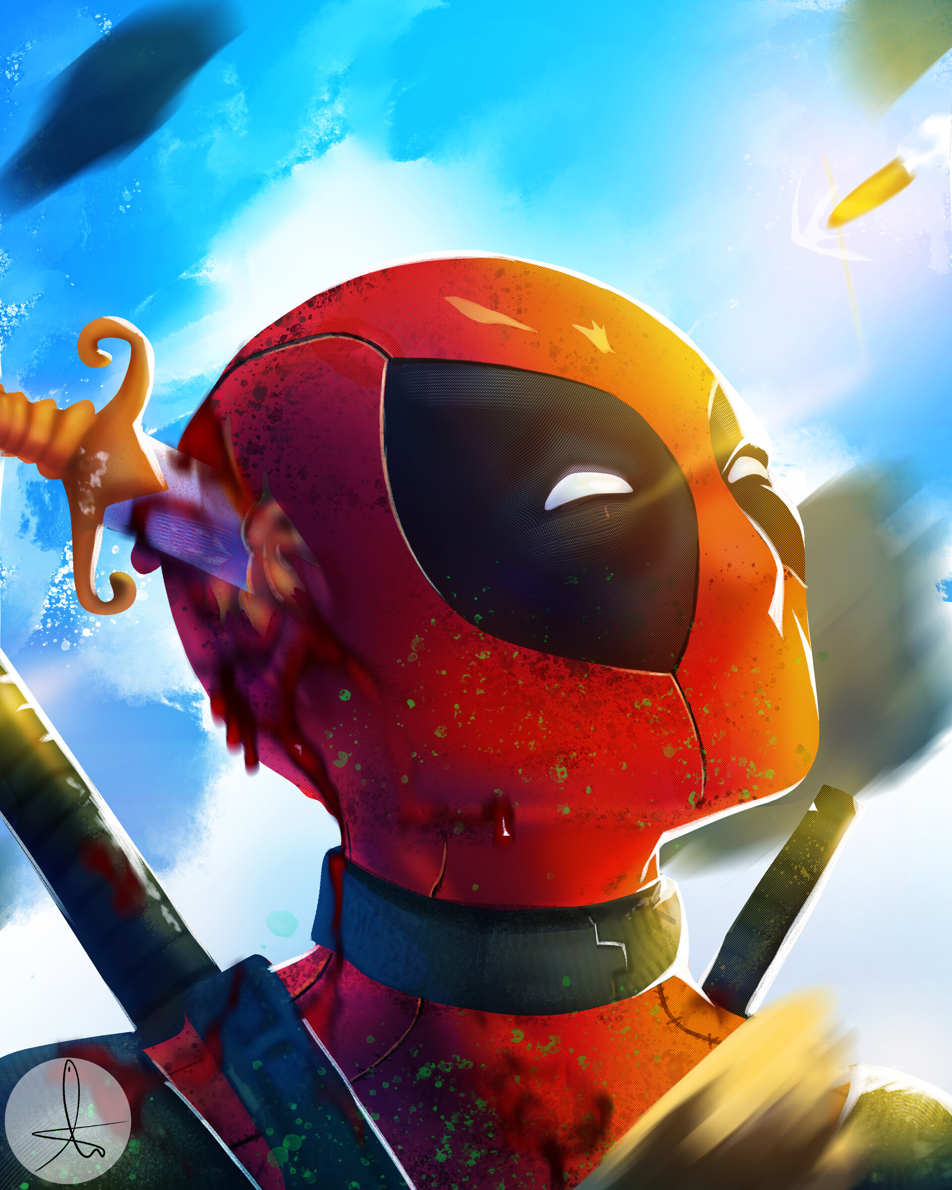 ArtStation - deadpool