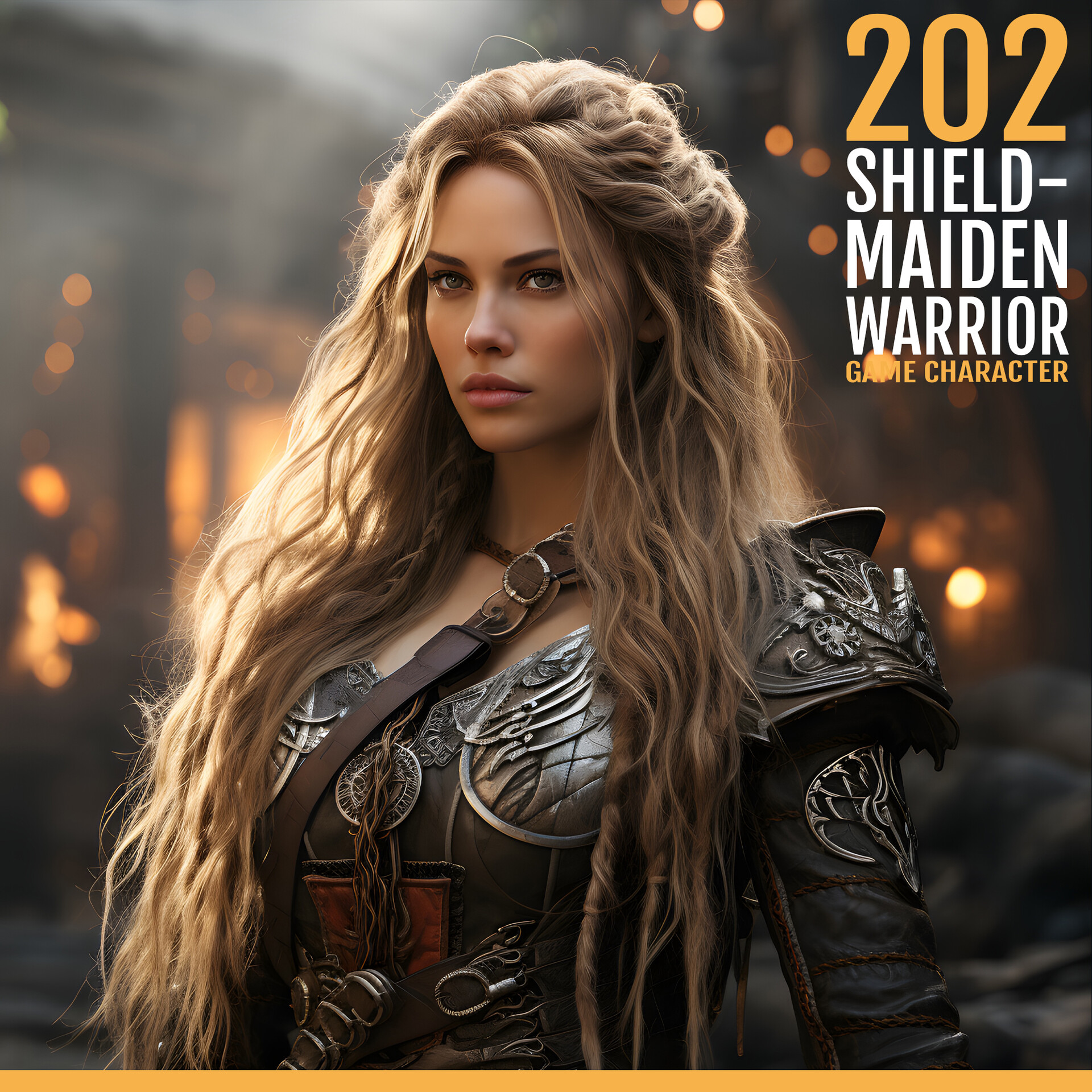 ArtStation - 202 Shield-maiden Warrior Game Character References