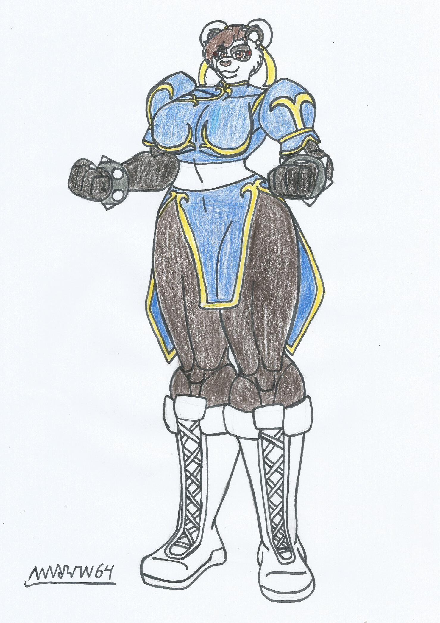 ArtStation - Chun-li(FURRY)