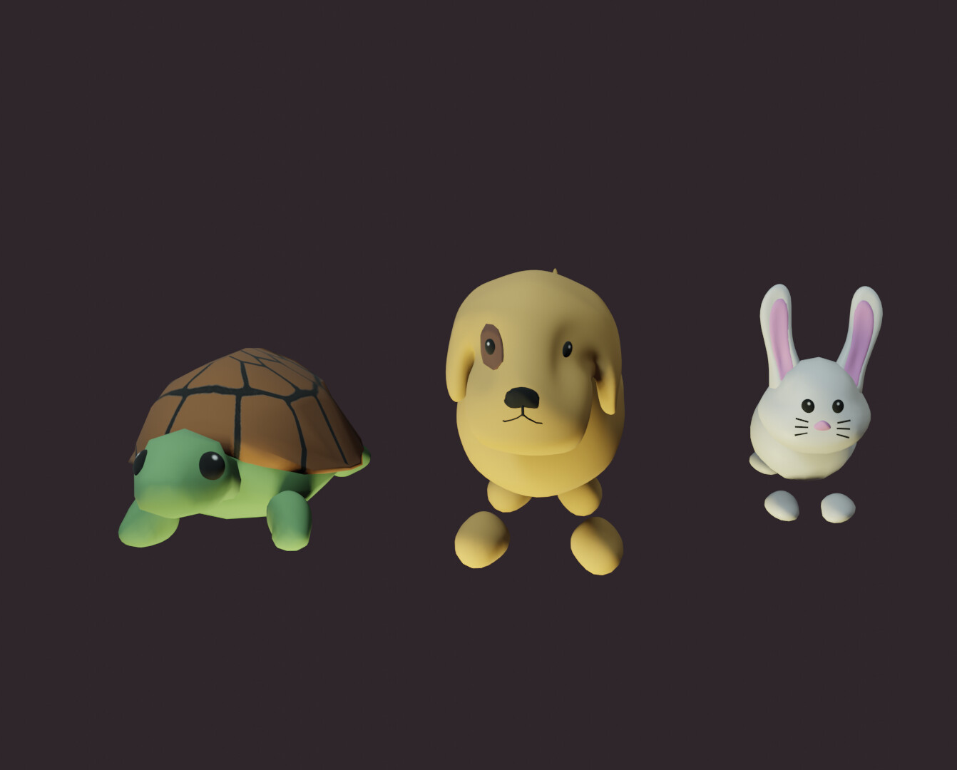 ArtStation - Low poly animals - ROBLOX GAME