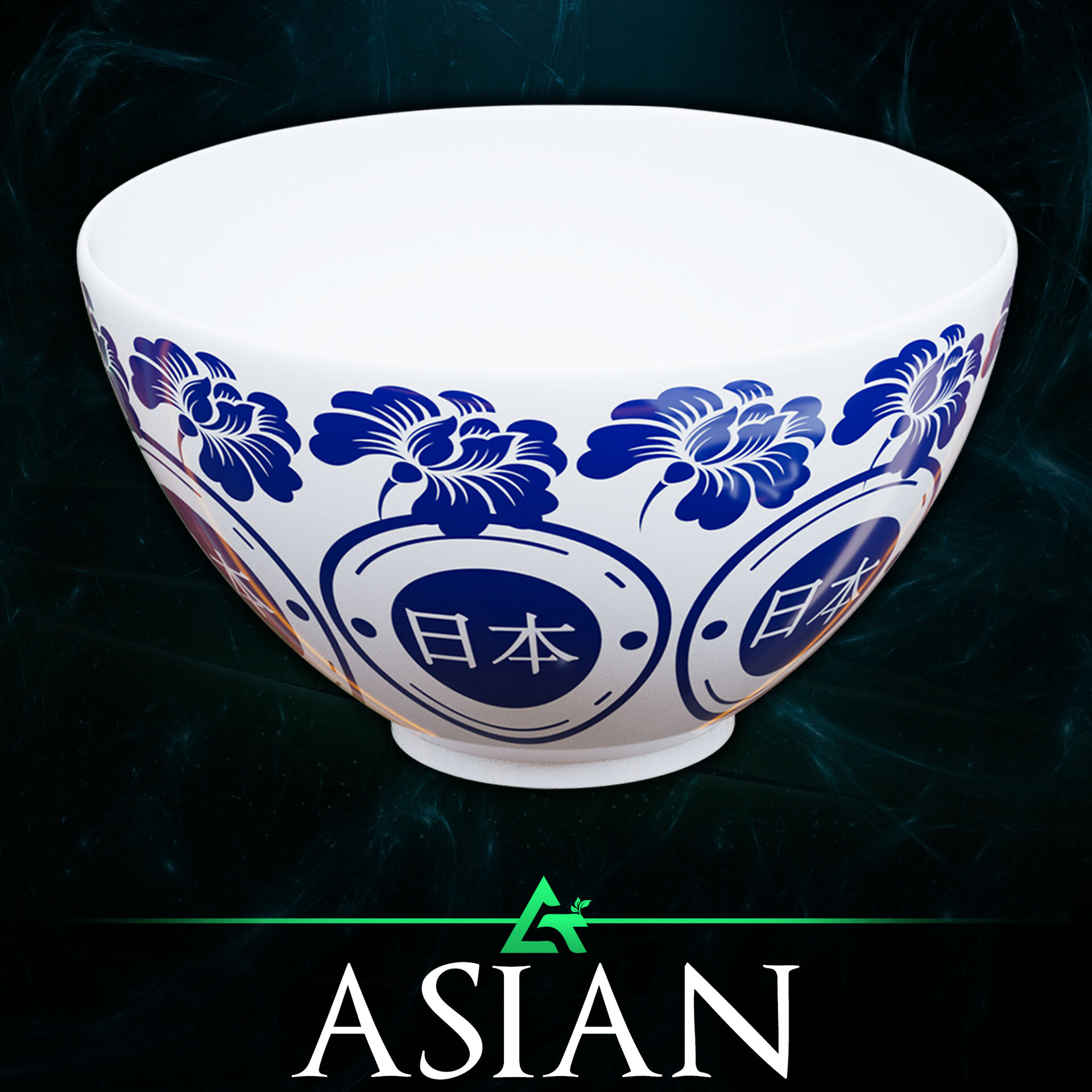 ArtStation - 360 Hand Painted Alpha Asian Designs - Vol 42