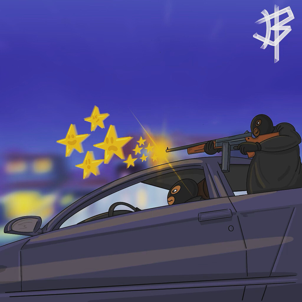 ArtStation - shooting Stars