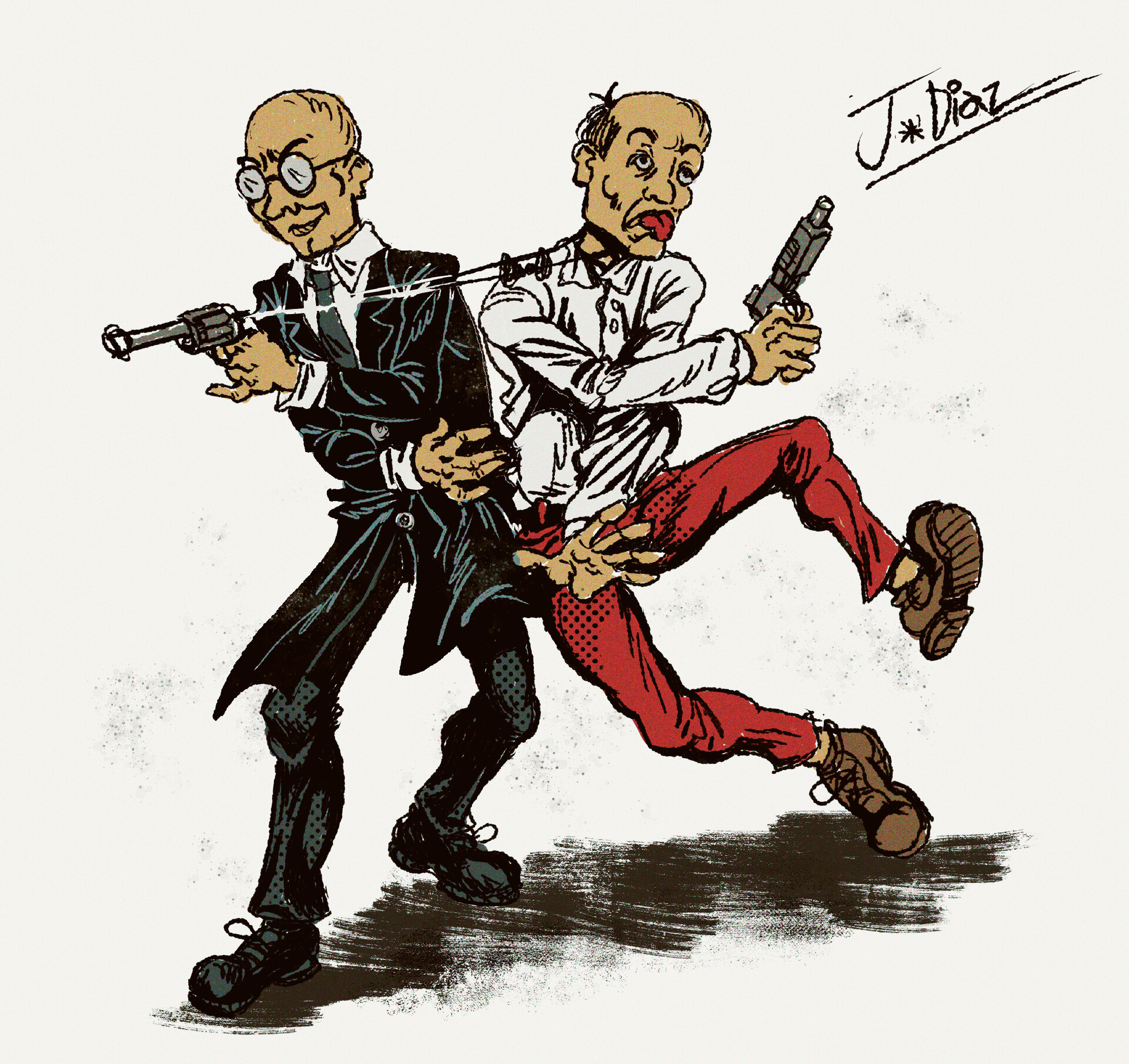 ArtStation - mortadelo y filemon