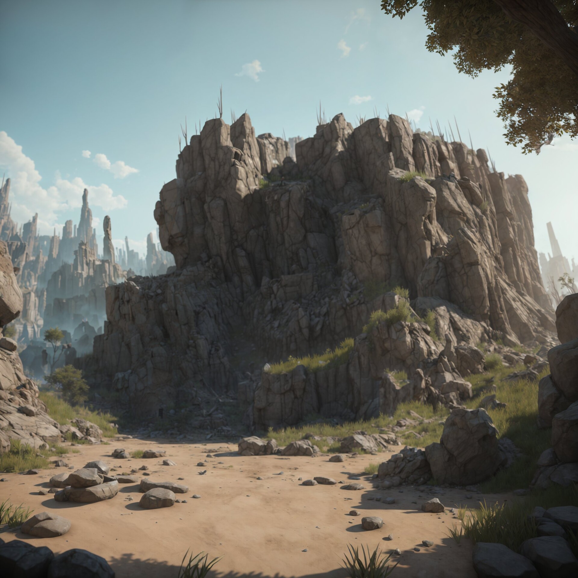 ArtStation - Landscape concept