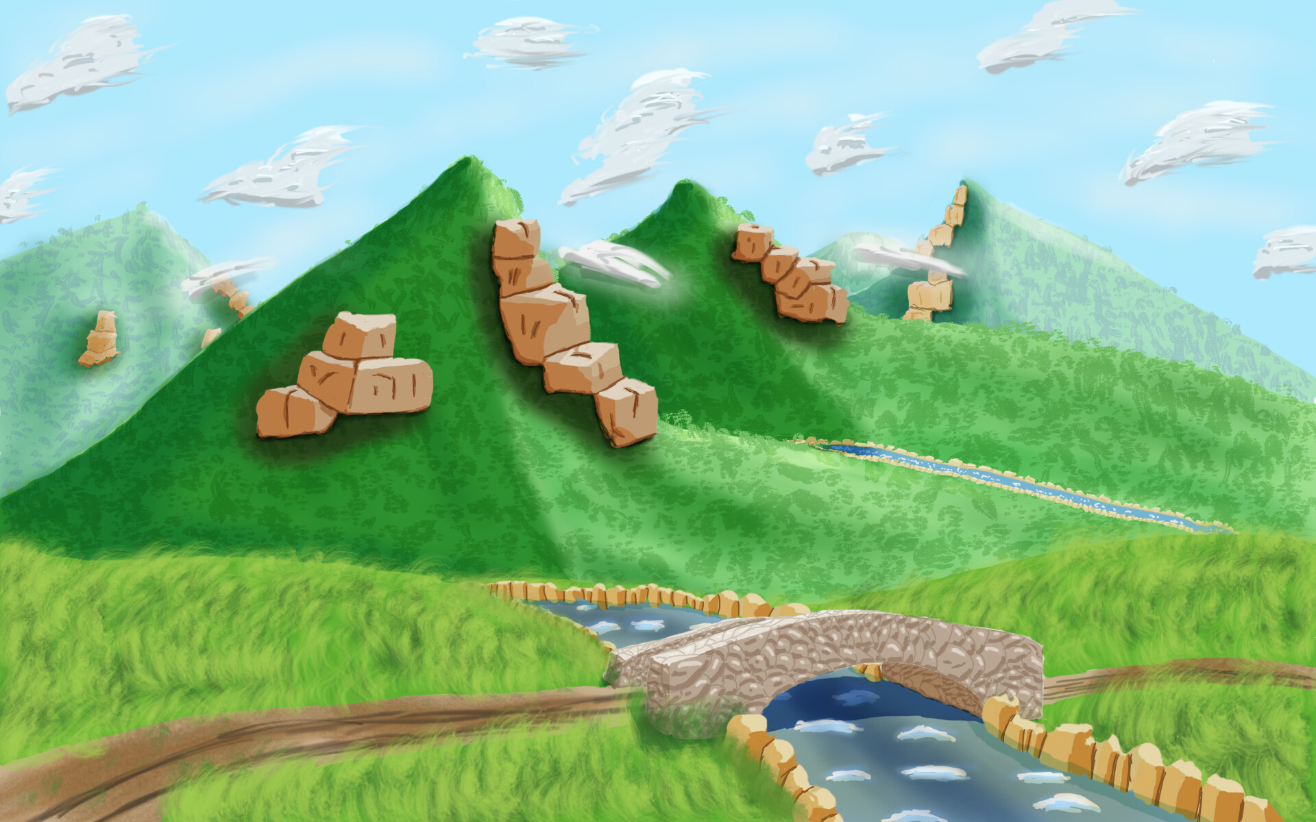 ArtStation - Mountain View