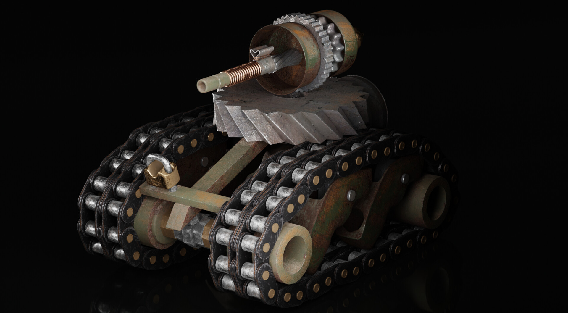 ArtStation - "Junk" Tank