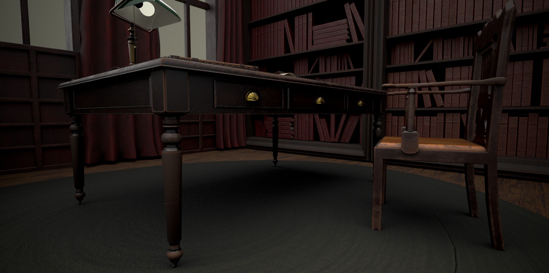 Michael Chicoine - Antique personal office