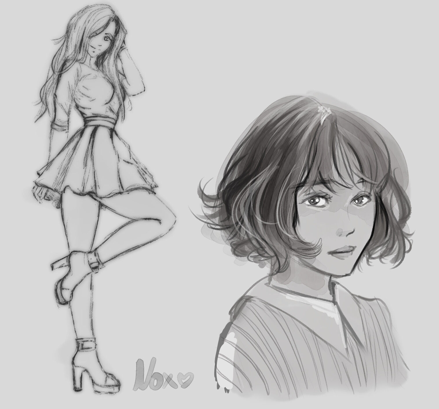 ArtStation - Assorted girls, sketches etc.