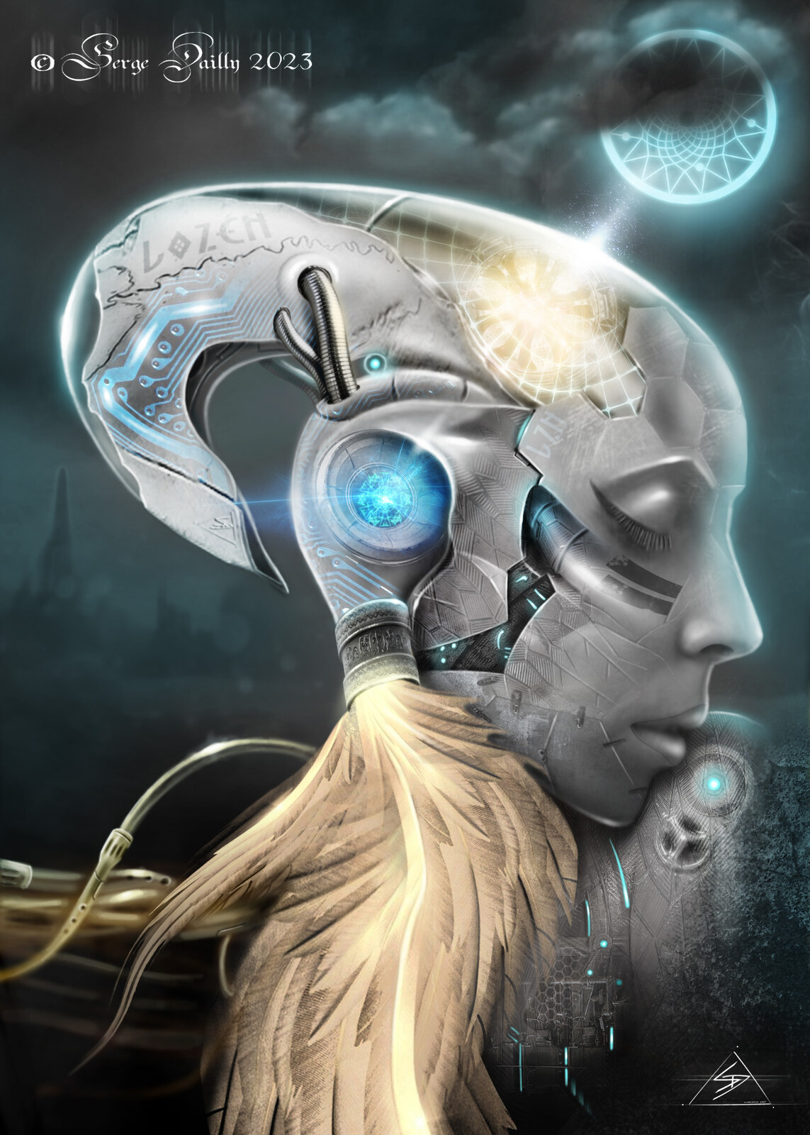 Serge dailly - ( LOZEN ) Cyber art ( No AI )