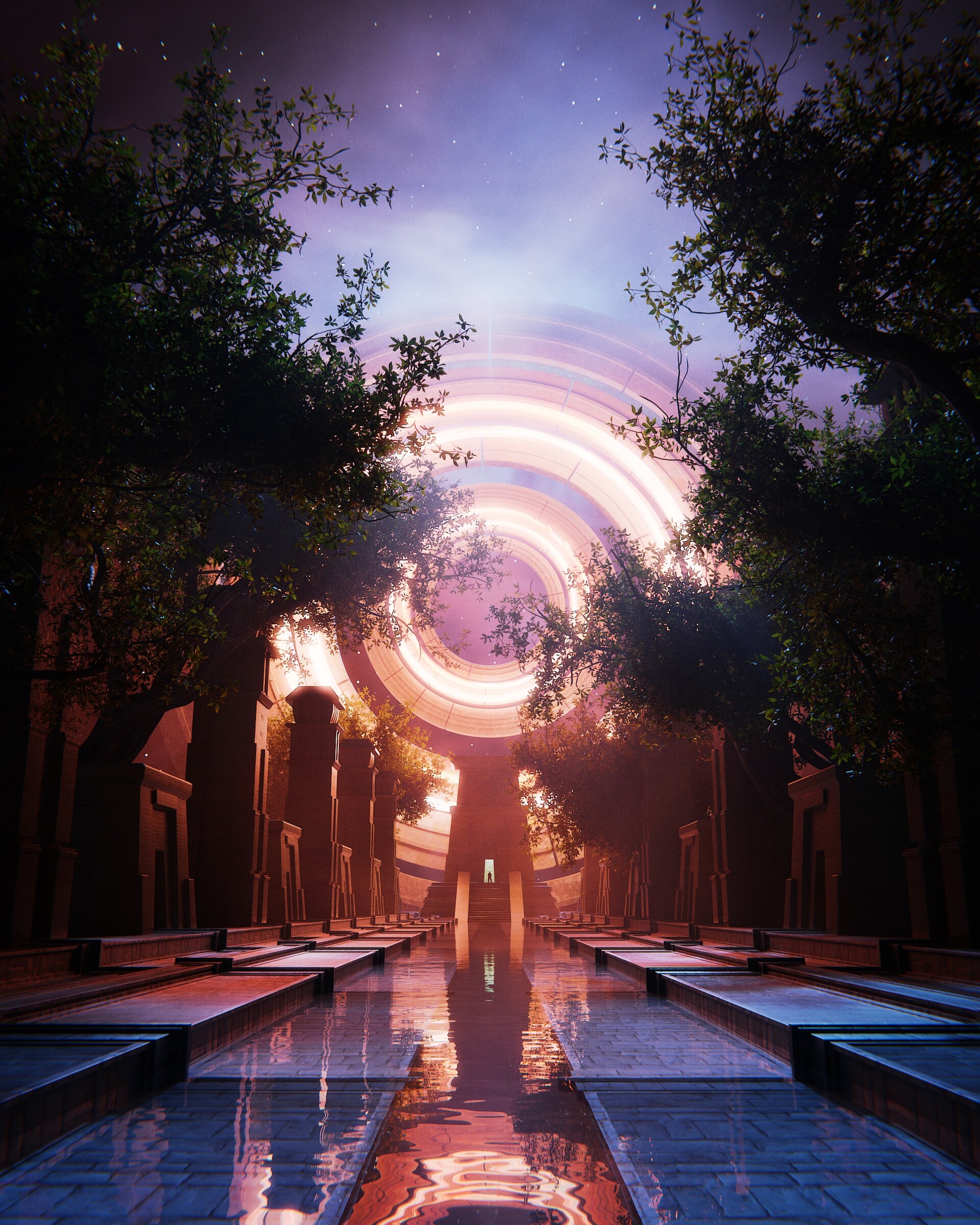 ArtStation - Celestial Reflections