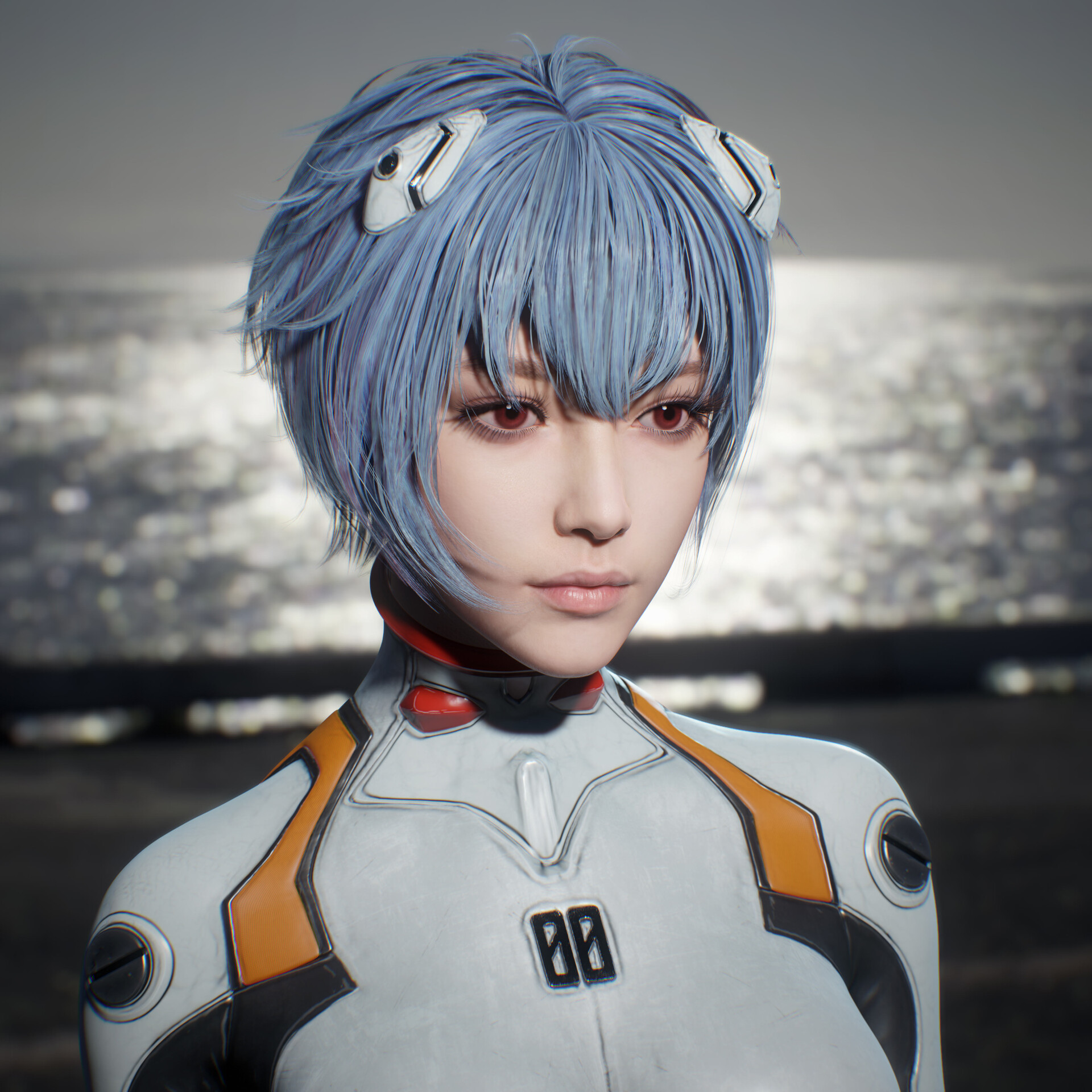 ArtStation - Rei Ayanami