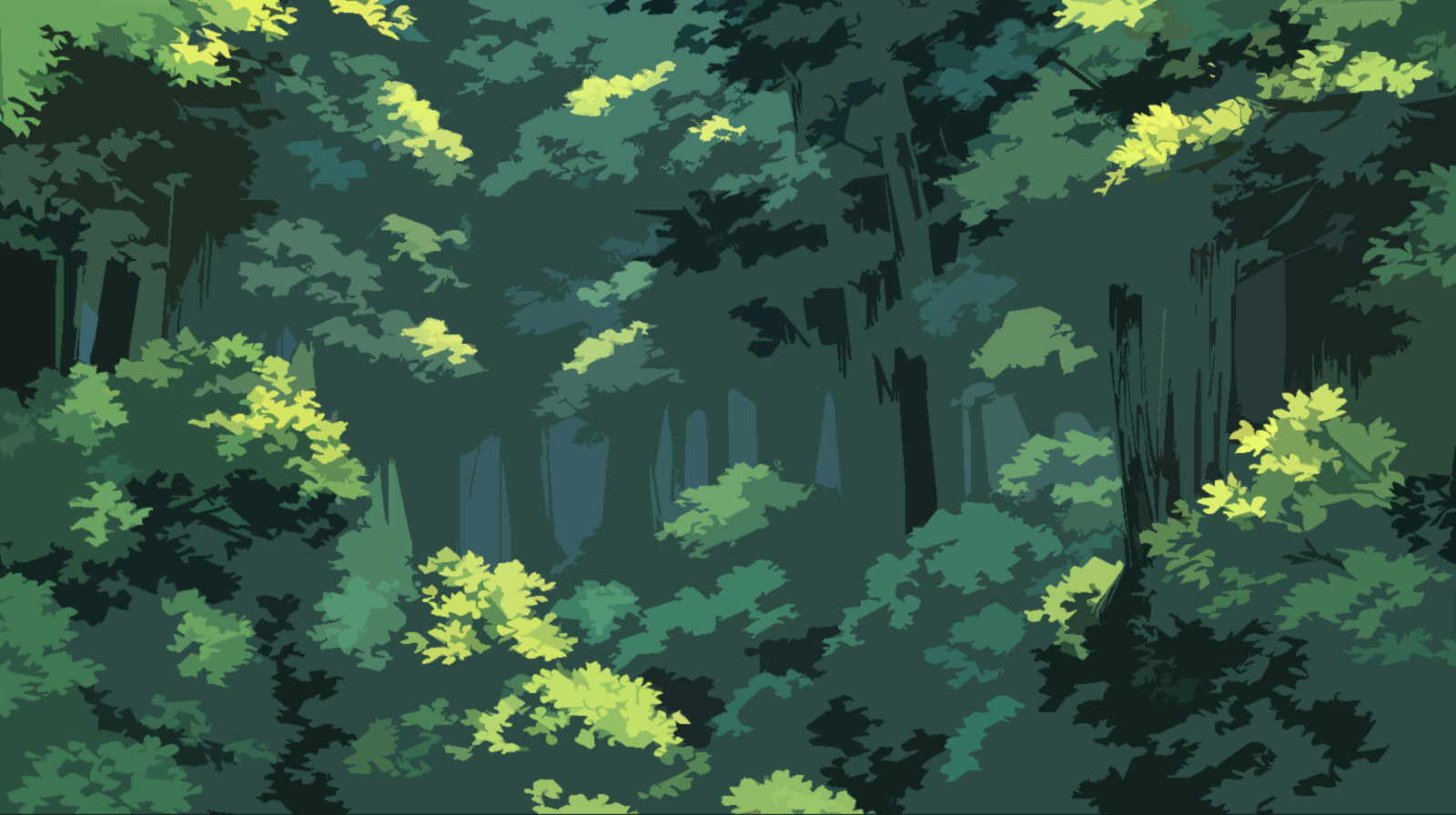 ArtStation - Forest Vector Concept