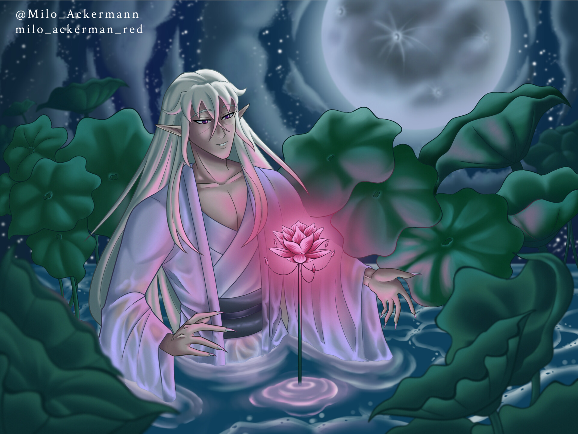 ArtStation - God Snake Hatori