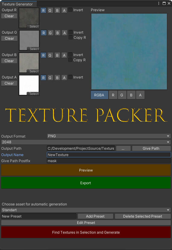 ArtStation - Texture Packer - Unity ArtStation - Texture Packer - Unity