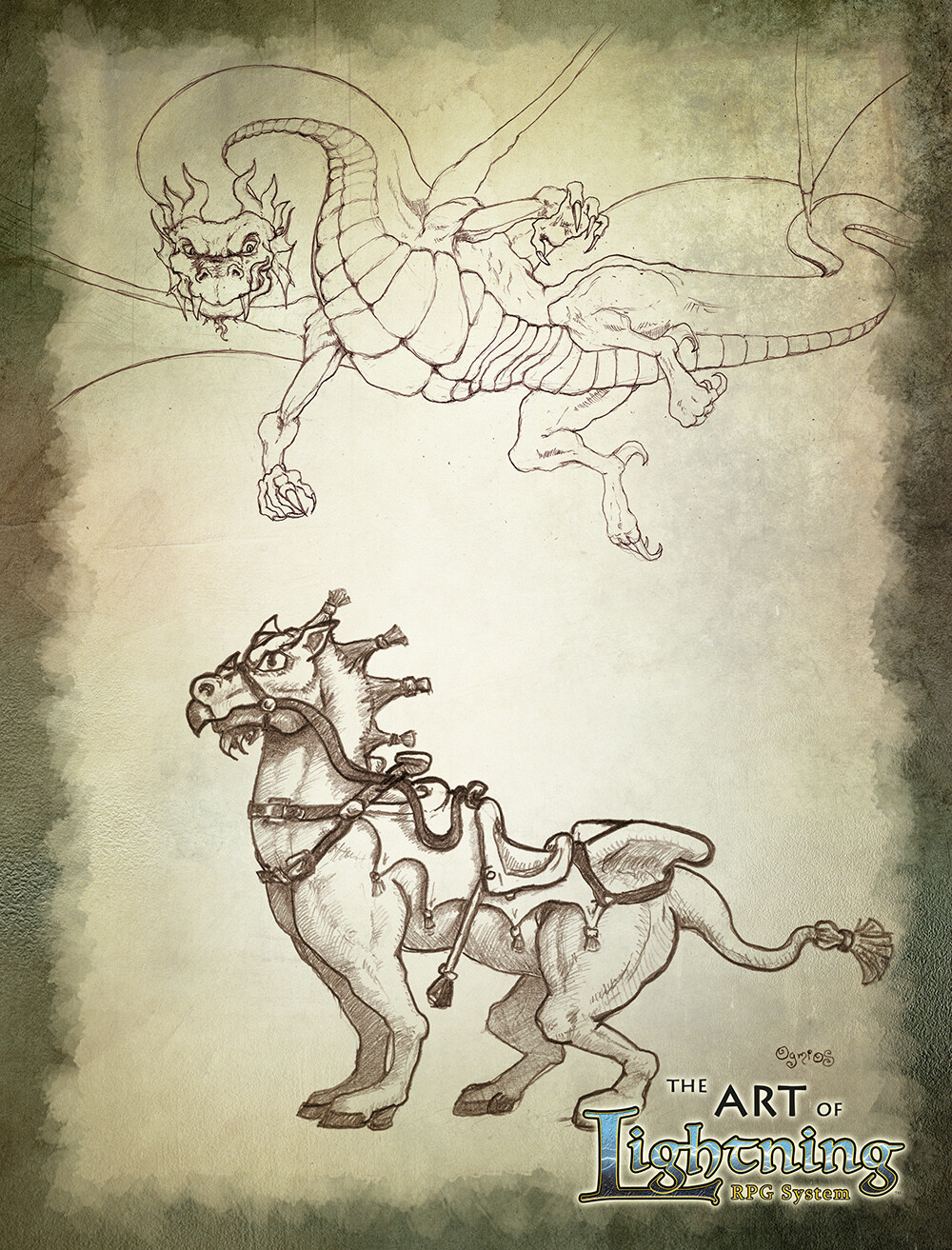 ArtStation - Art of Lightning RPG: Mount and Dragon Concepts