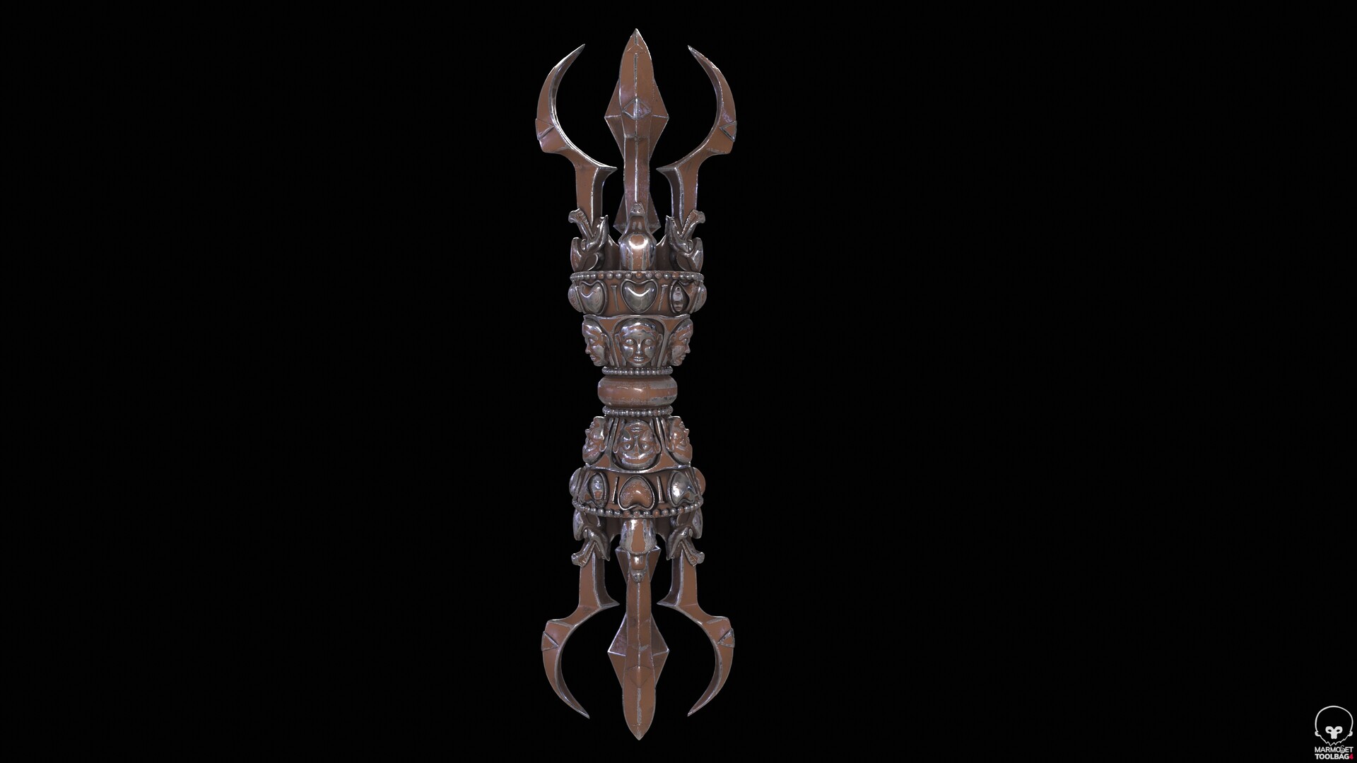 ArtStation - 3D Tibetan vajra