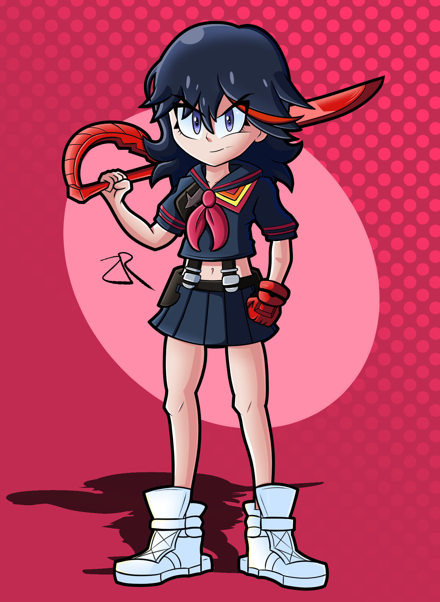 ArtStation - Ryuko Matoi (Bonus 2021 work)